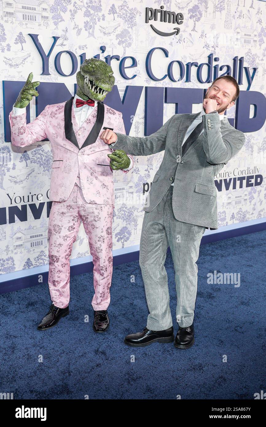 Ny. 28th Jan, 2025. Gator Man, Jimmy Tatro at arrivals for YOU'RE ...