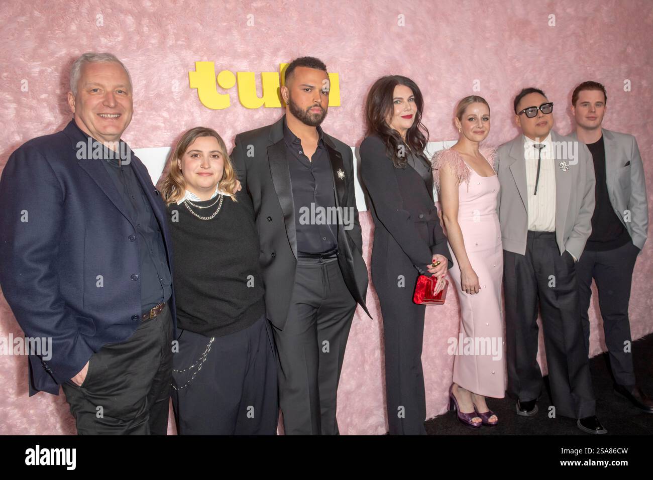 New York, United States. 28th Jan, 2025. (L-R) Tristram Shapeero, Anna ...