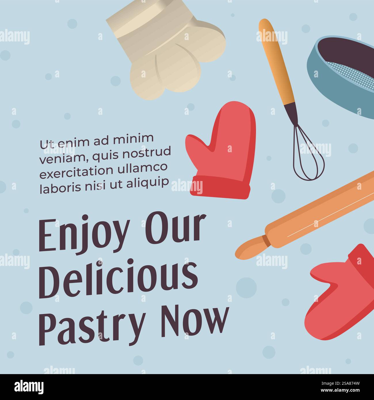 Special offer breadsticks, vector illustration in a flat design, ideal ...