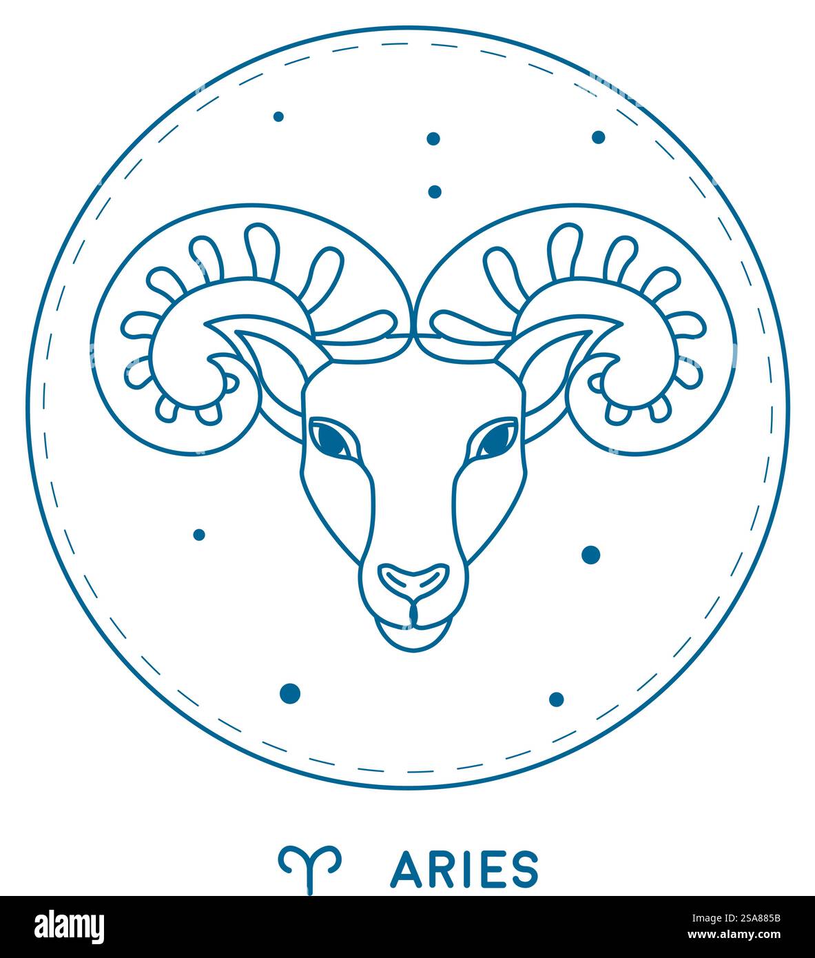 Aries zodiac sign hi-res stock photography and images - Alamy