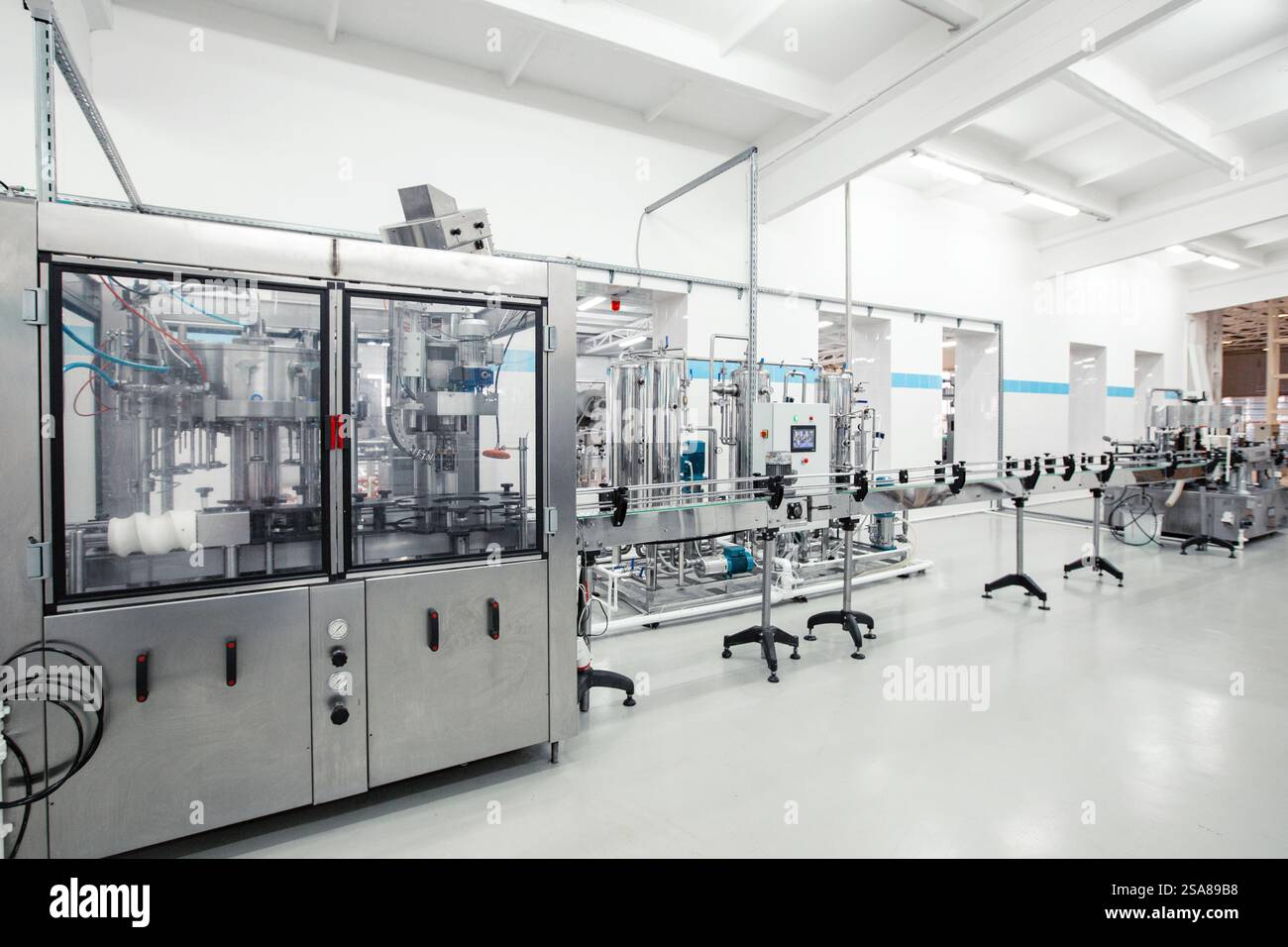 Modern manufacturing facility with advanced machinery for efficient ...