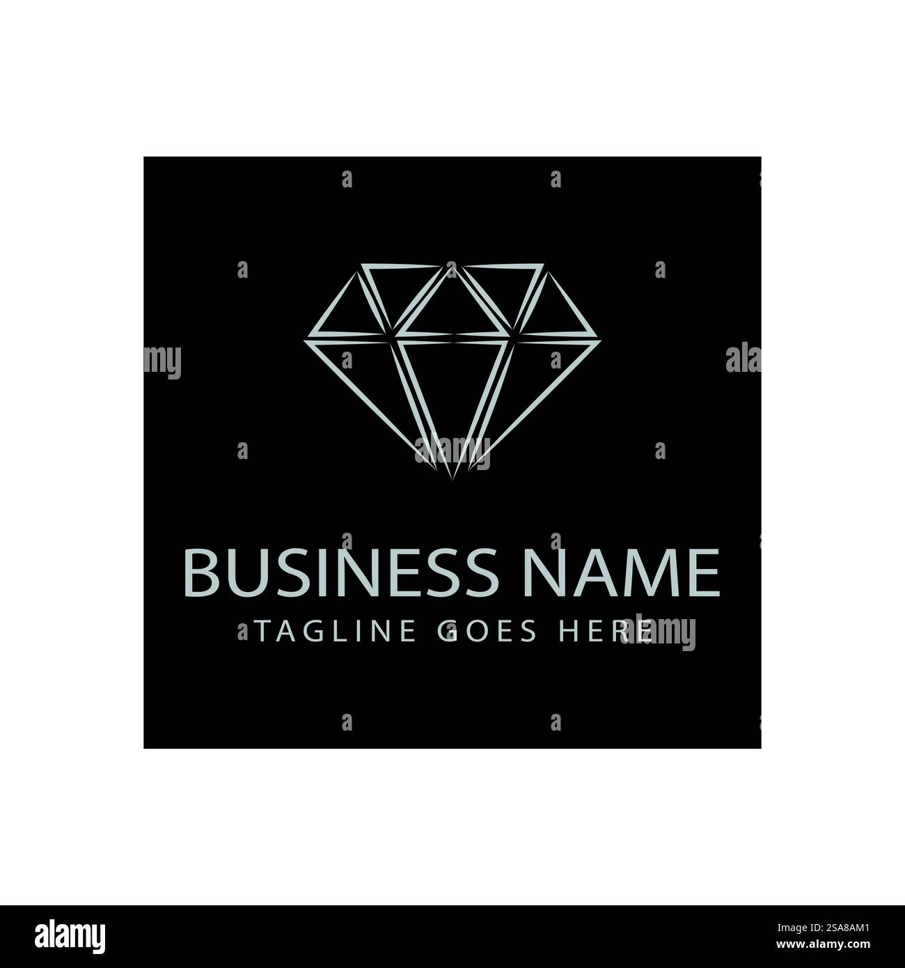 Diamond logo vector template symbol design Stock Vector Image & Art - Alamy