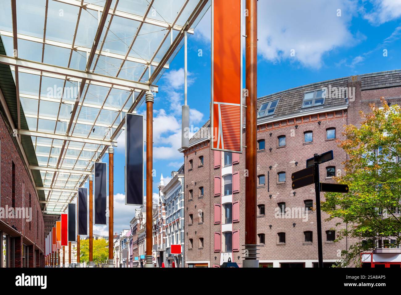 Shopping center in der Westerkade in Groningen, Netherlands Stock Photo ...