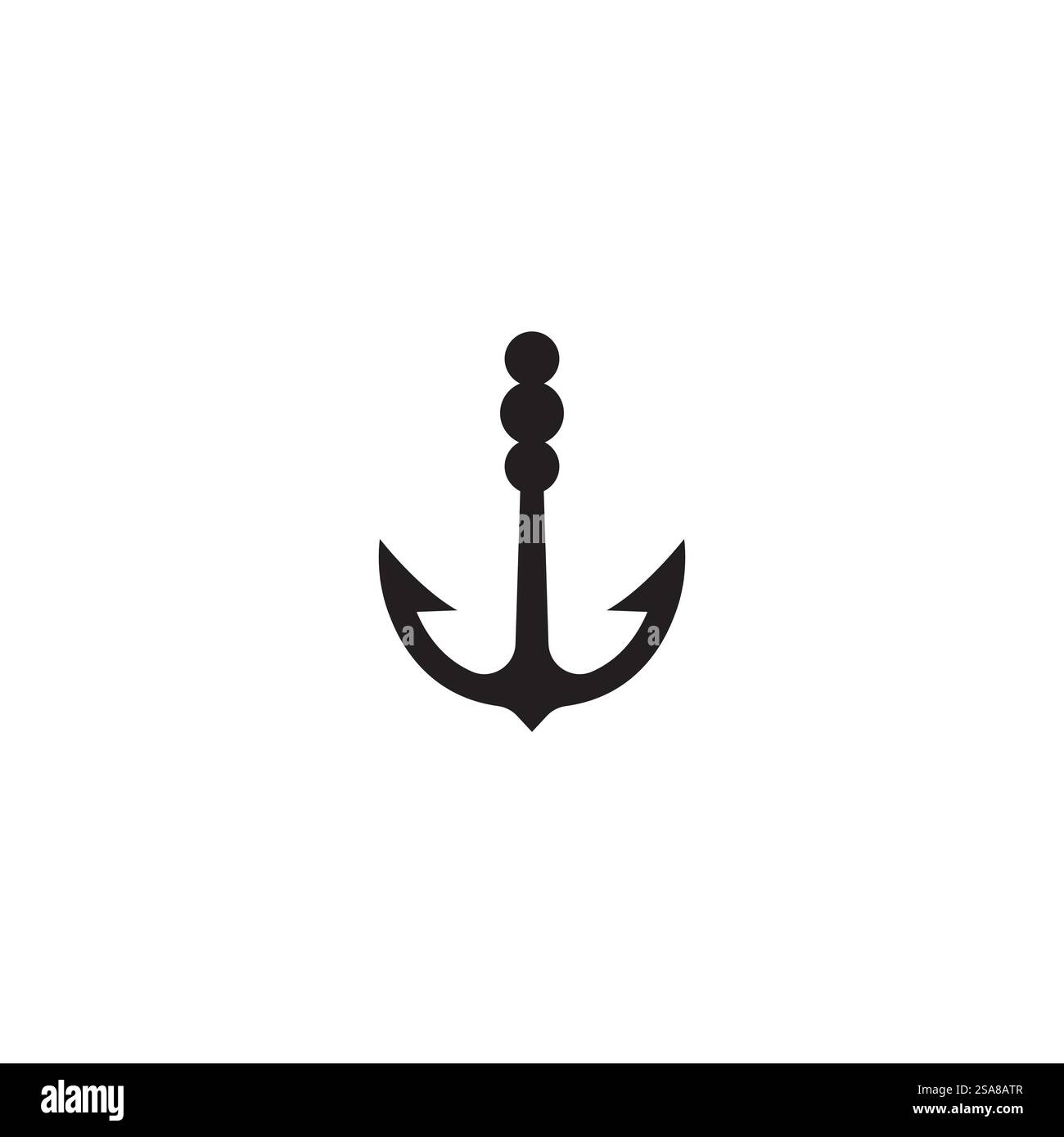 Anchor Logo Template vector symbol nature Stock Vector Image & Art - Alamy