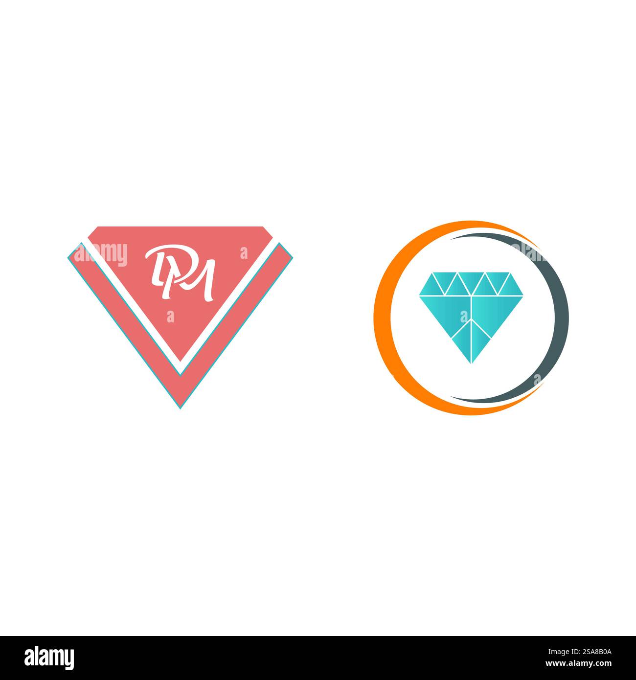 Diamond logo vector template symbol design Stock Vector Image & Art - Alamy