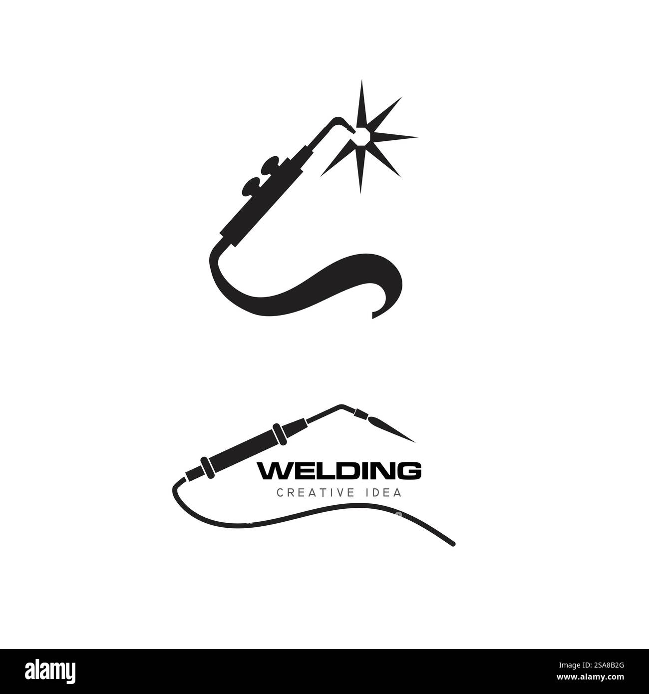 Welding Tool Vector Icon and symbol Design Illustration Stock Vector ...