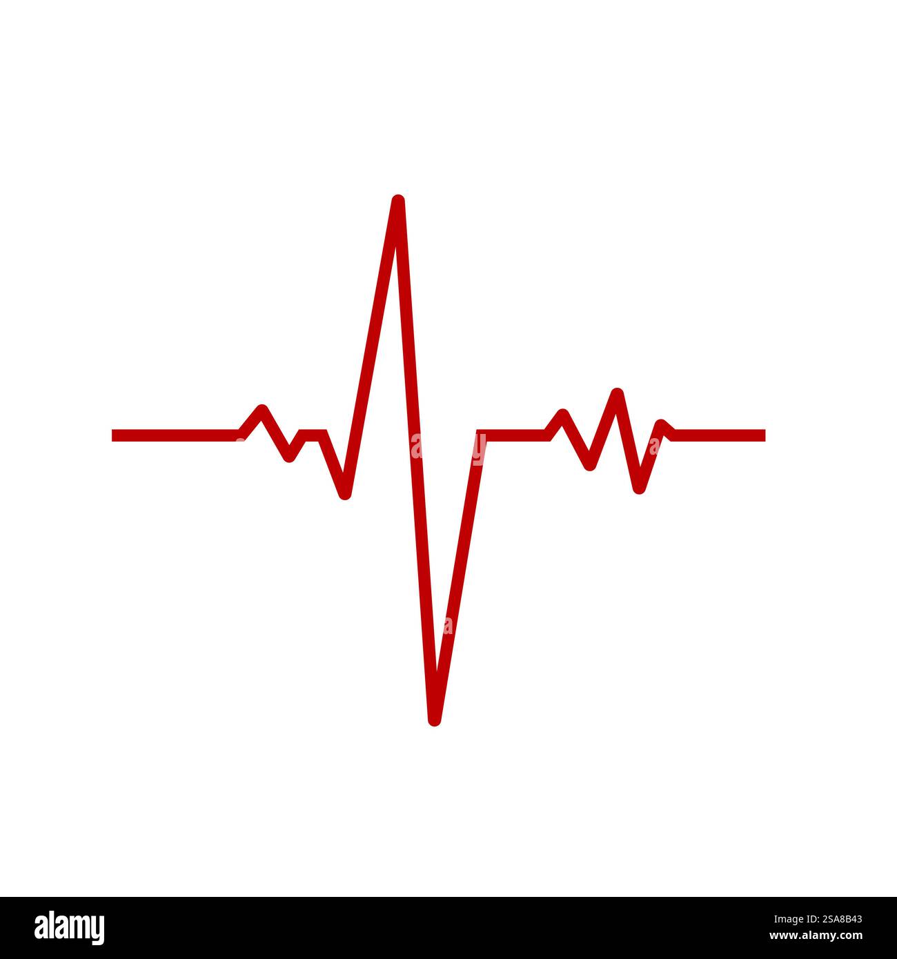 Pulse line ilustration logo vector template Stock Vector Image & Art ...