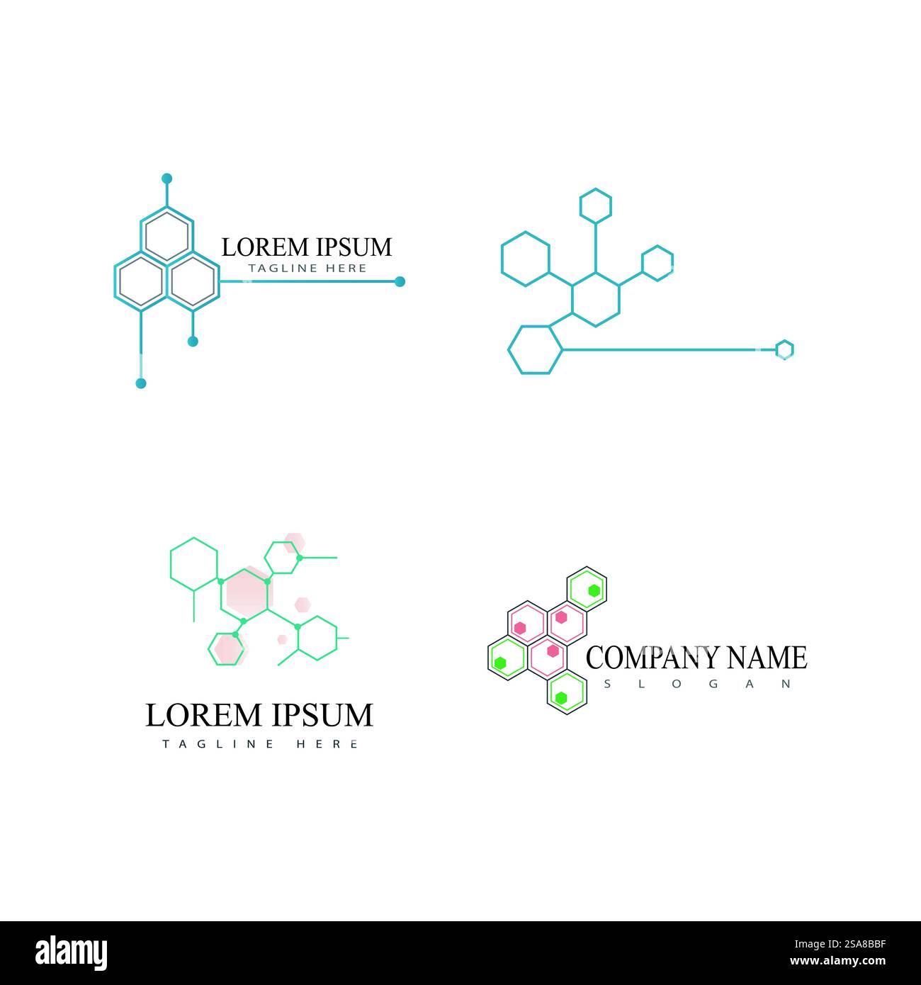 Molecule logo vector symbol template Stock Vector Image & Art - Alamy