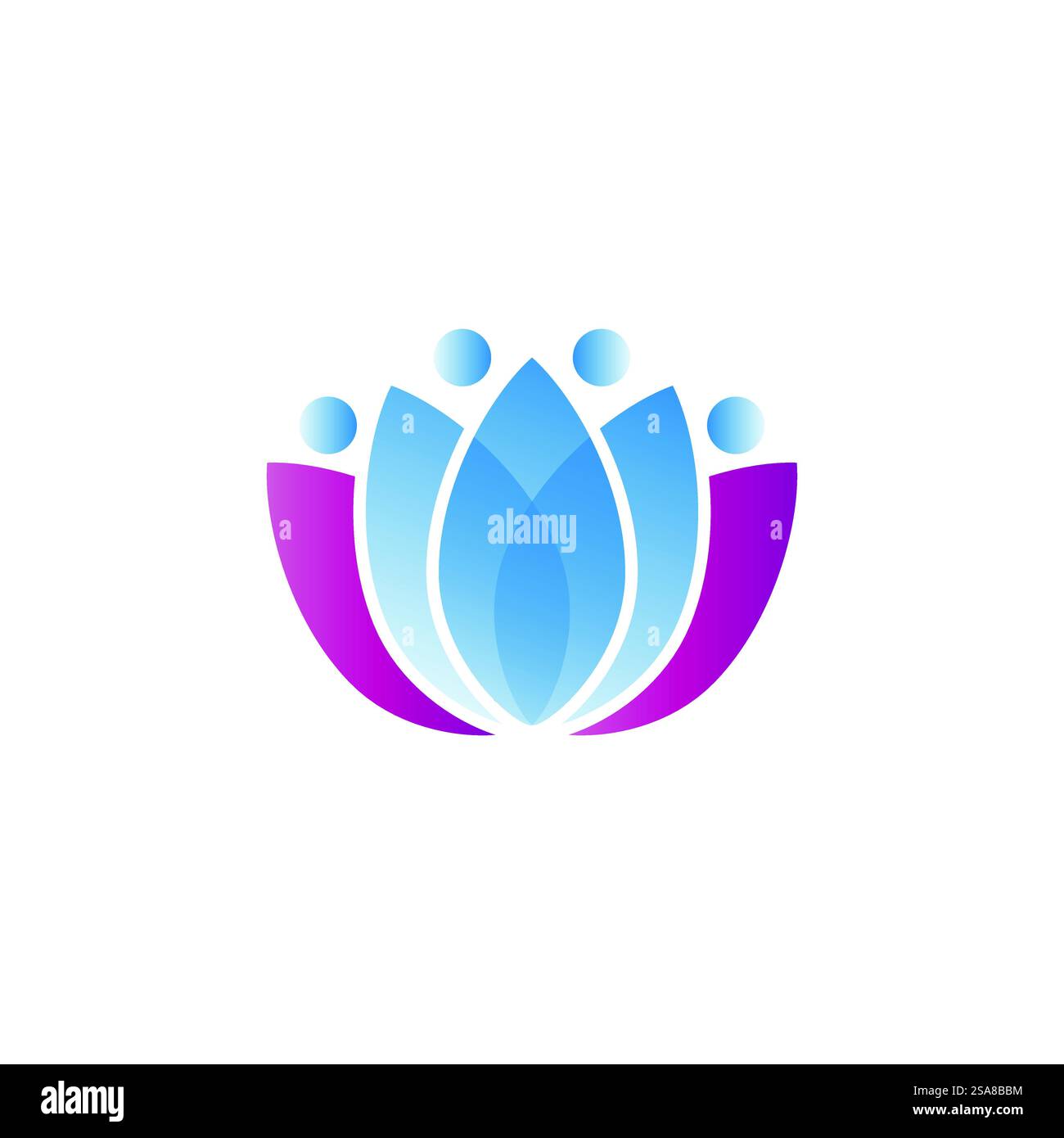 Lotus logos vector template symbol element nature Stock Vector Image ...
