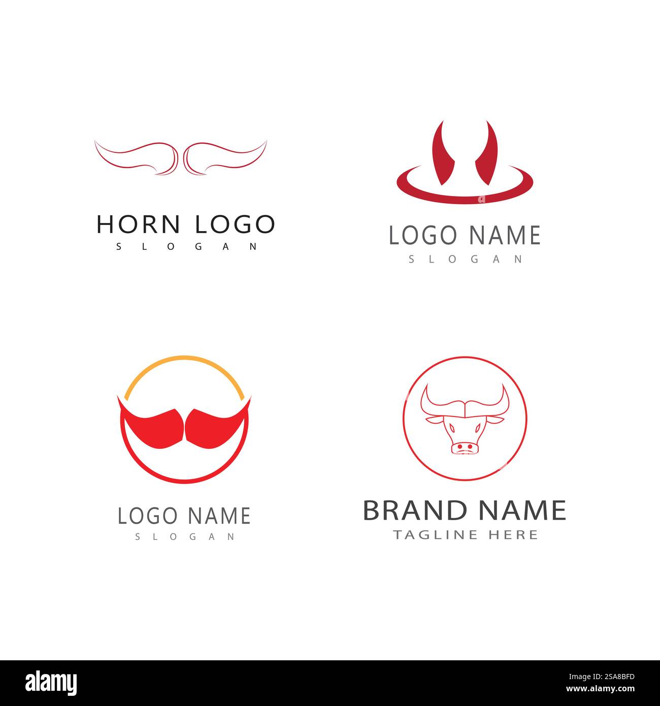 horn logo vector element and symbol design Stock Vector Image & Art - Alamy