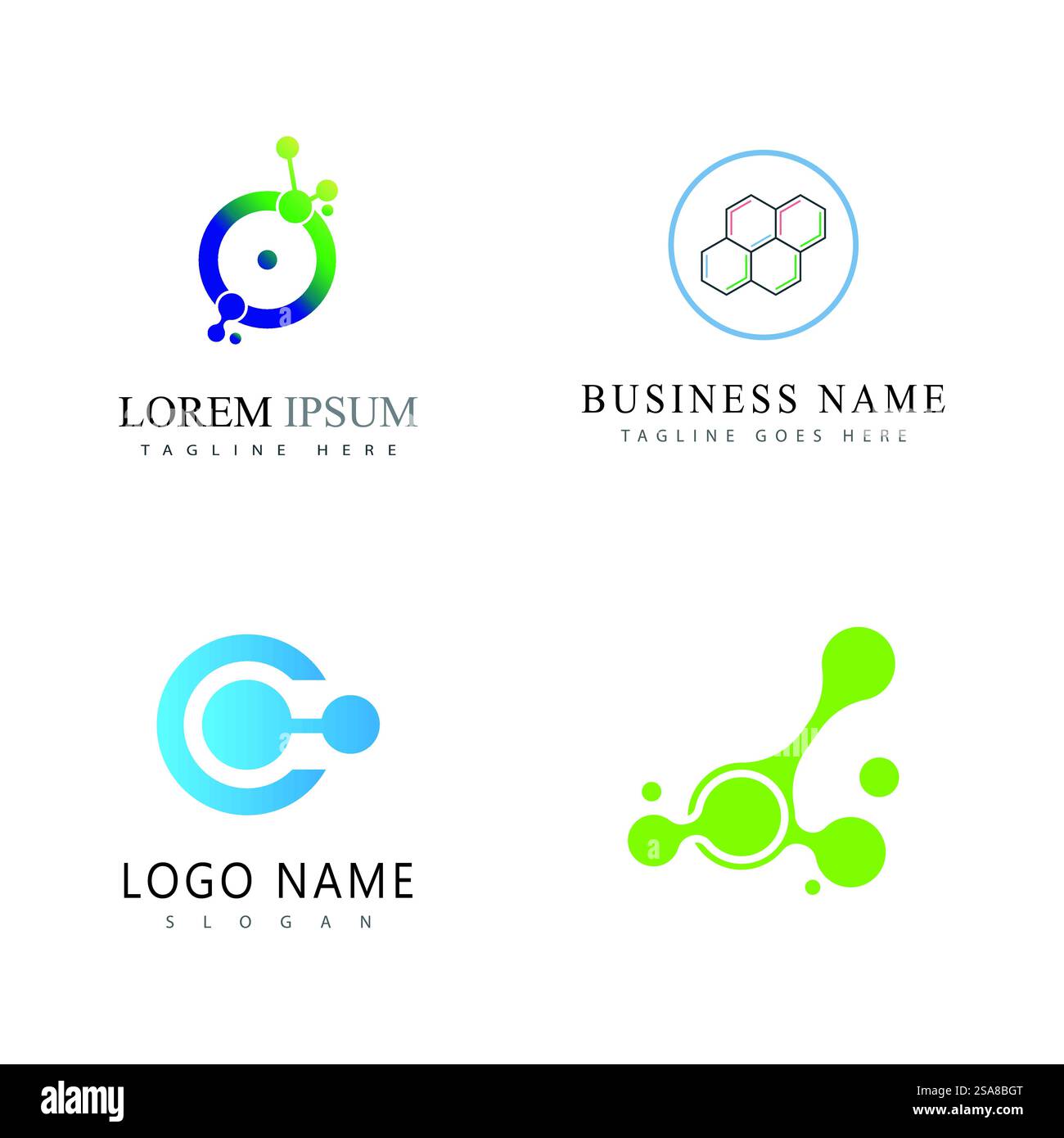 Molecule logo vector symbol template Stock Vector Image & Art - Alamy