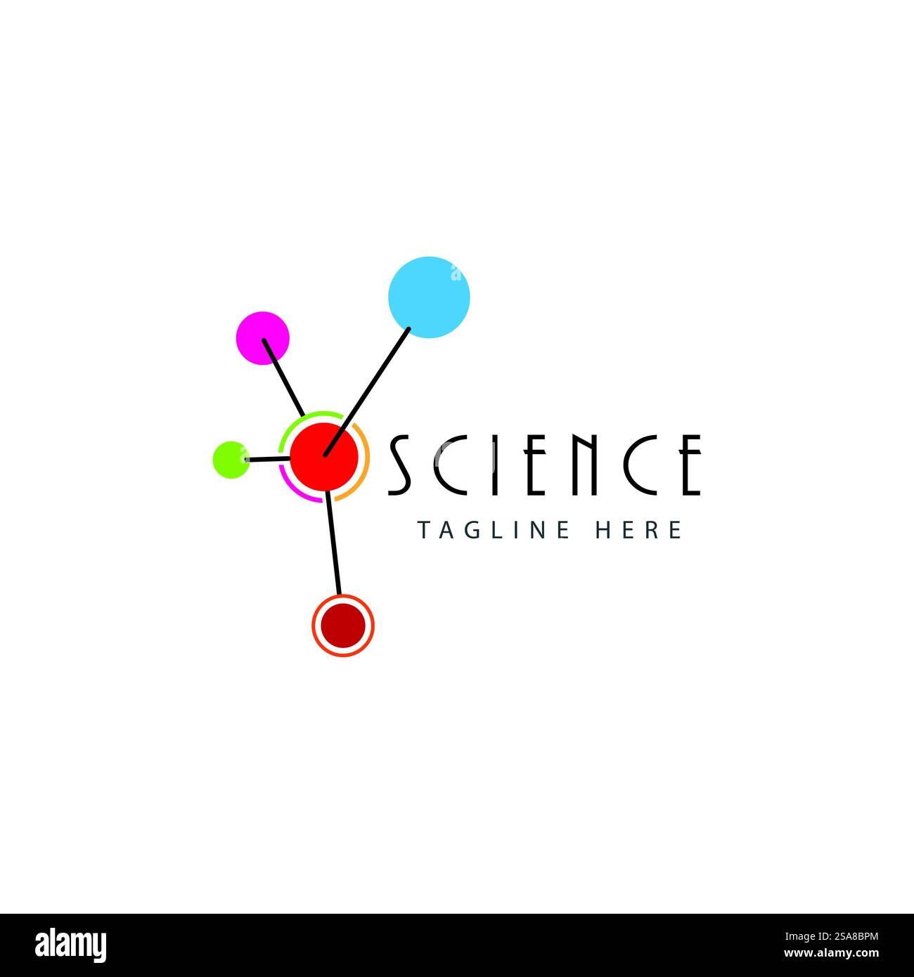 Molecule logo vector template element and symbol Stock Vector Image ...