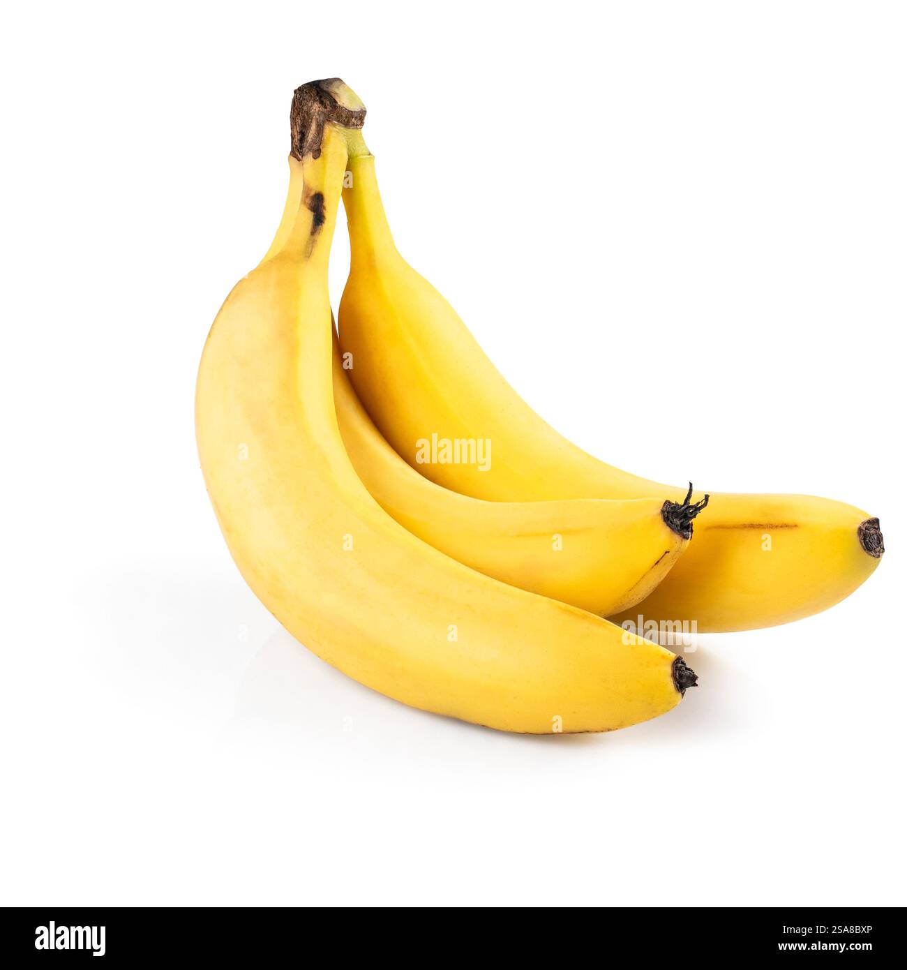 Bunch of fresh Bananas fruit. Bananas isolated on white background ...