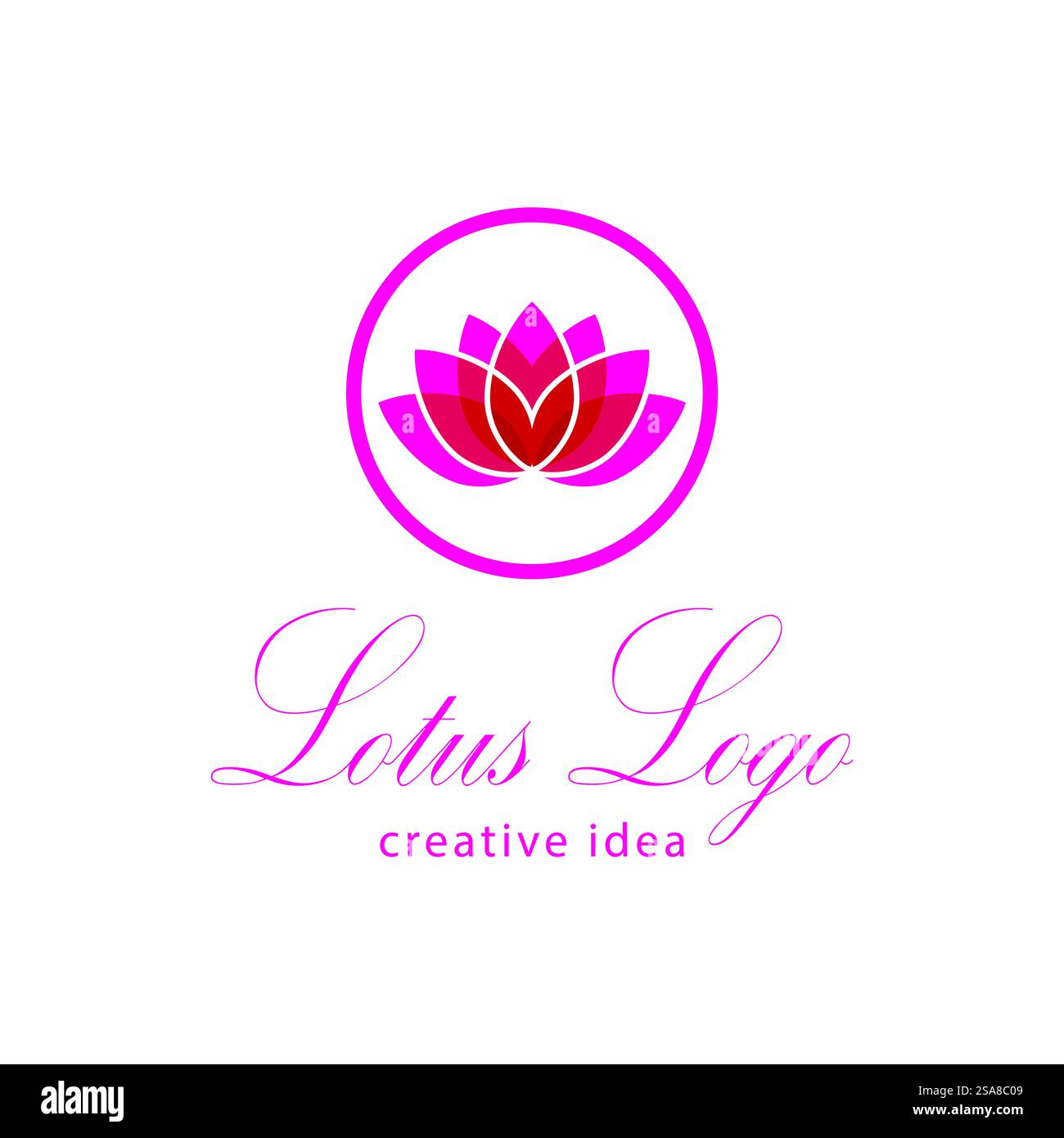 Lotus logos vector template symbol element nature Stock Vector Image ...