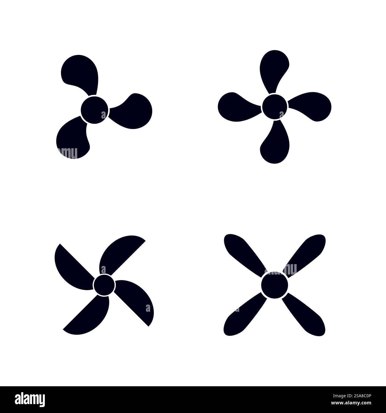 Ventilation fan system icon Cut Out Stock Images & Pictures - Alamy