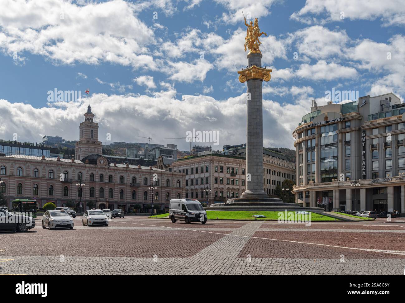 Freedom square in tbilisi hi-res stock photography and images - Alamy