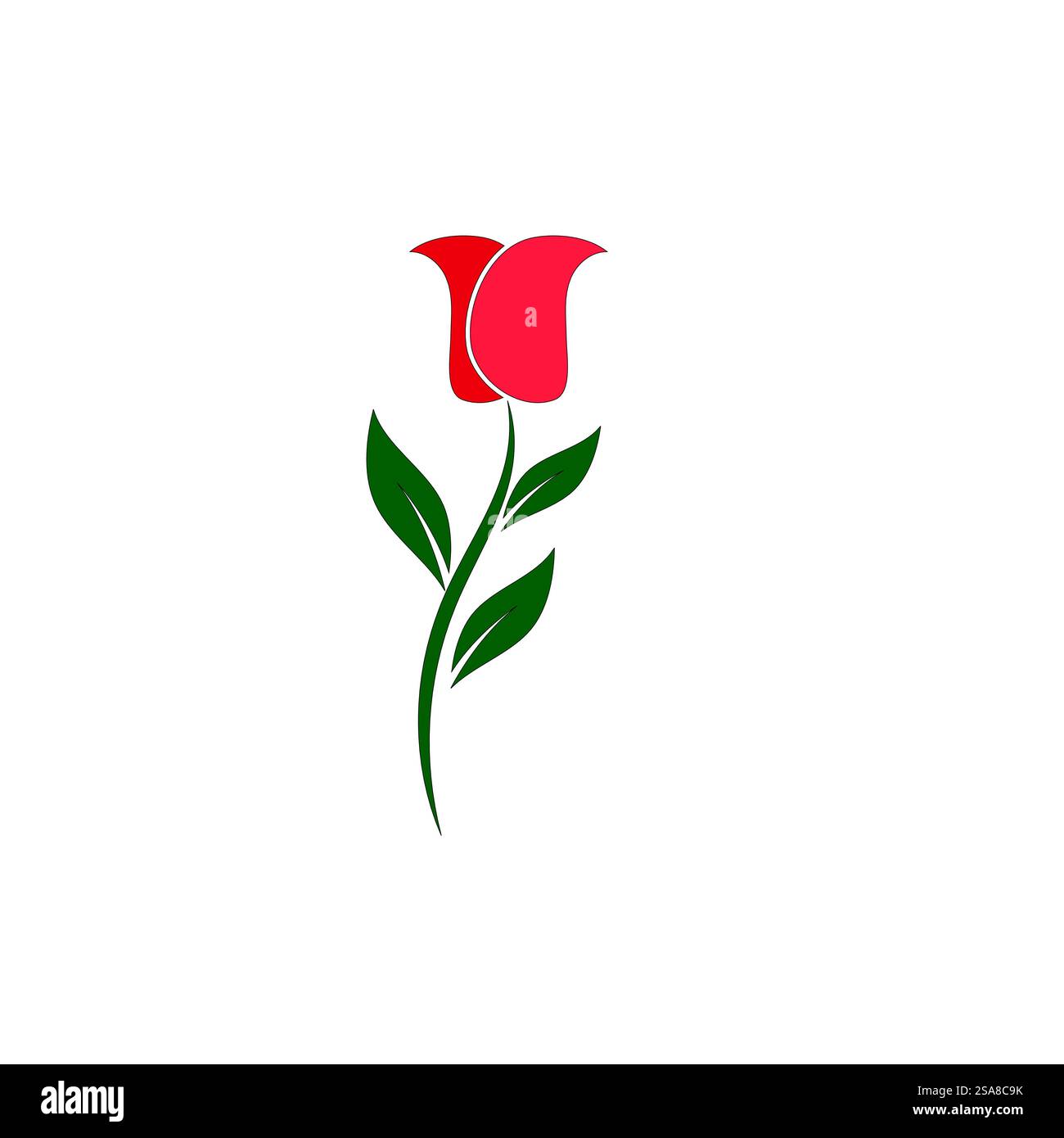 Flower shape vector Stock Vector Images - Alamy