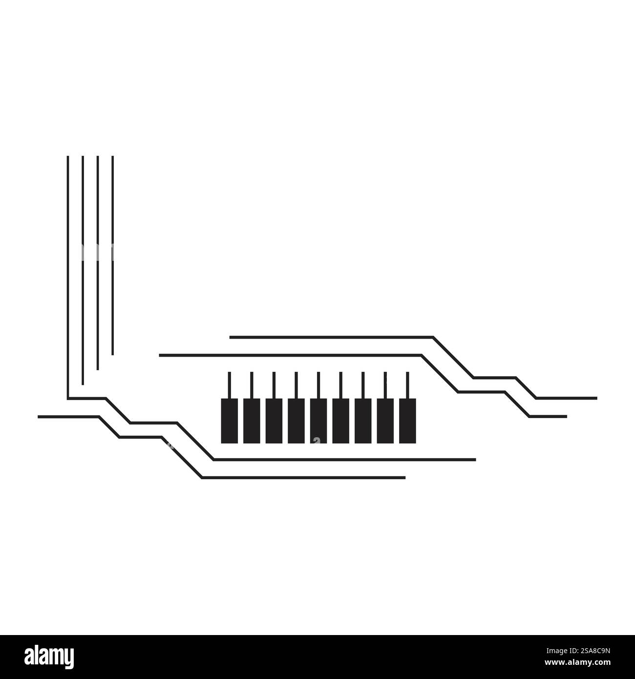 Cyberspace element Cut Out Stock Images & Pictures - Alamy