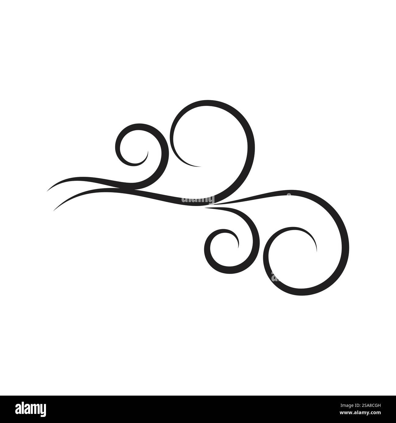 Wind logo vector symbol design Stock Vector Image & Art - Alamy