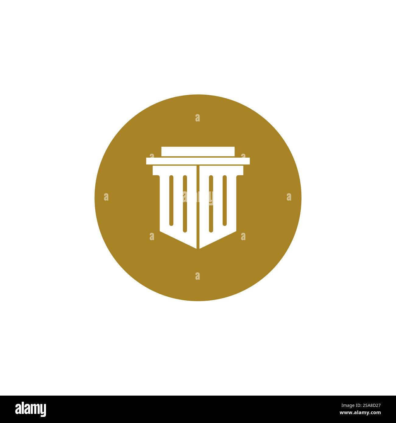Column logo vector template symbol element design Stock Vector Image ...