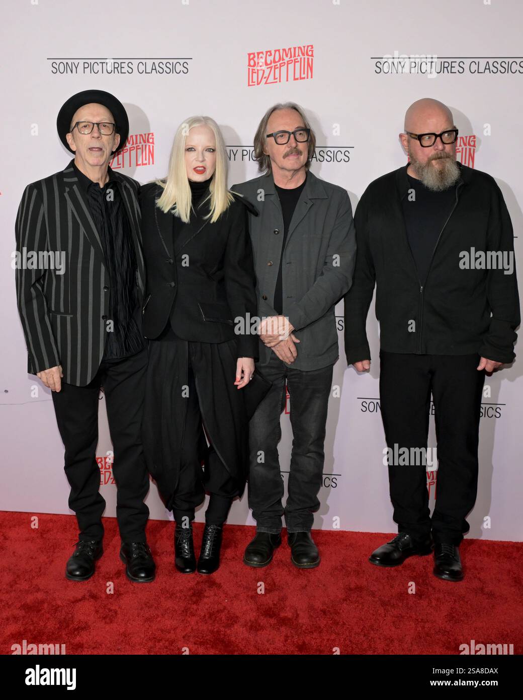 Hollywood, California, USA. 27th Jan, 2025. (L-R) Duke Erikson, Shirley ...