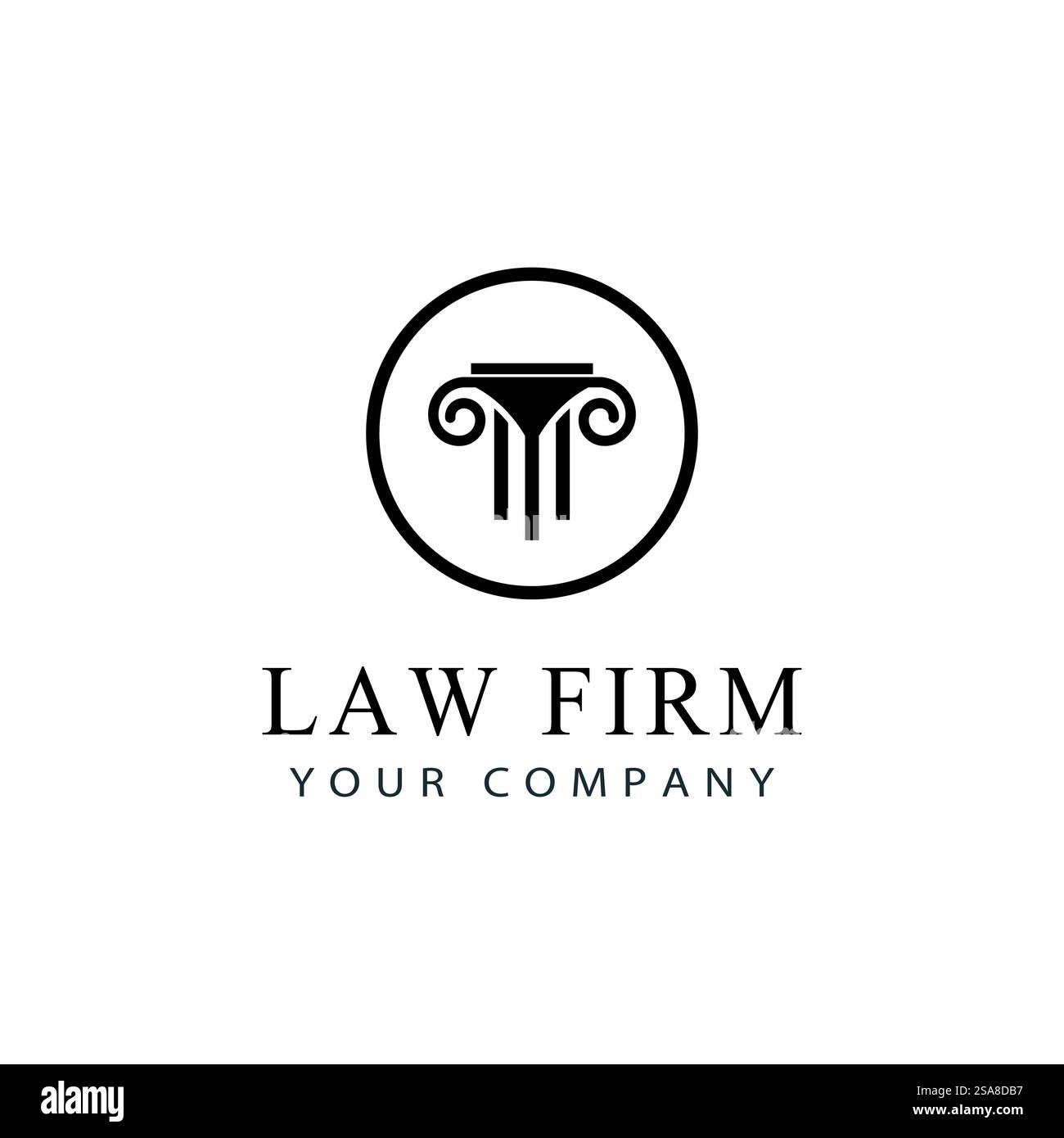 Column logo vector template symbol element design Stock Vector Image ...