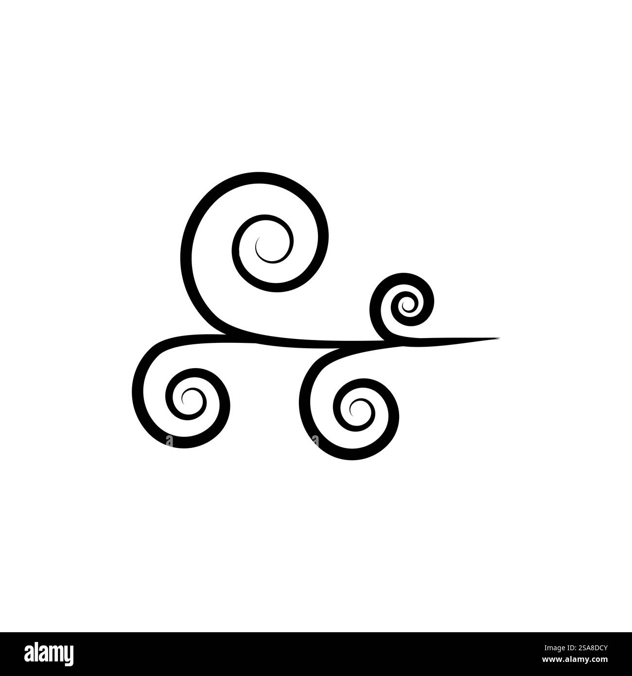 Wind logo vector symbol design Stock Vector Image & Art - Alamy