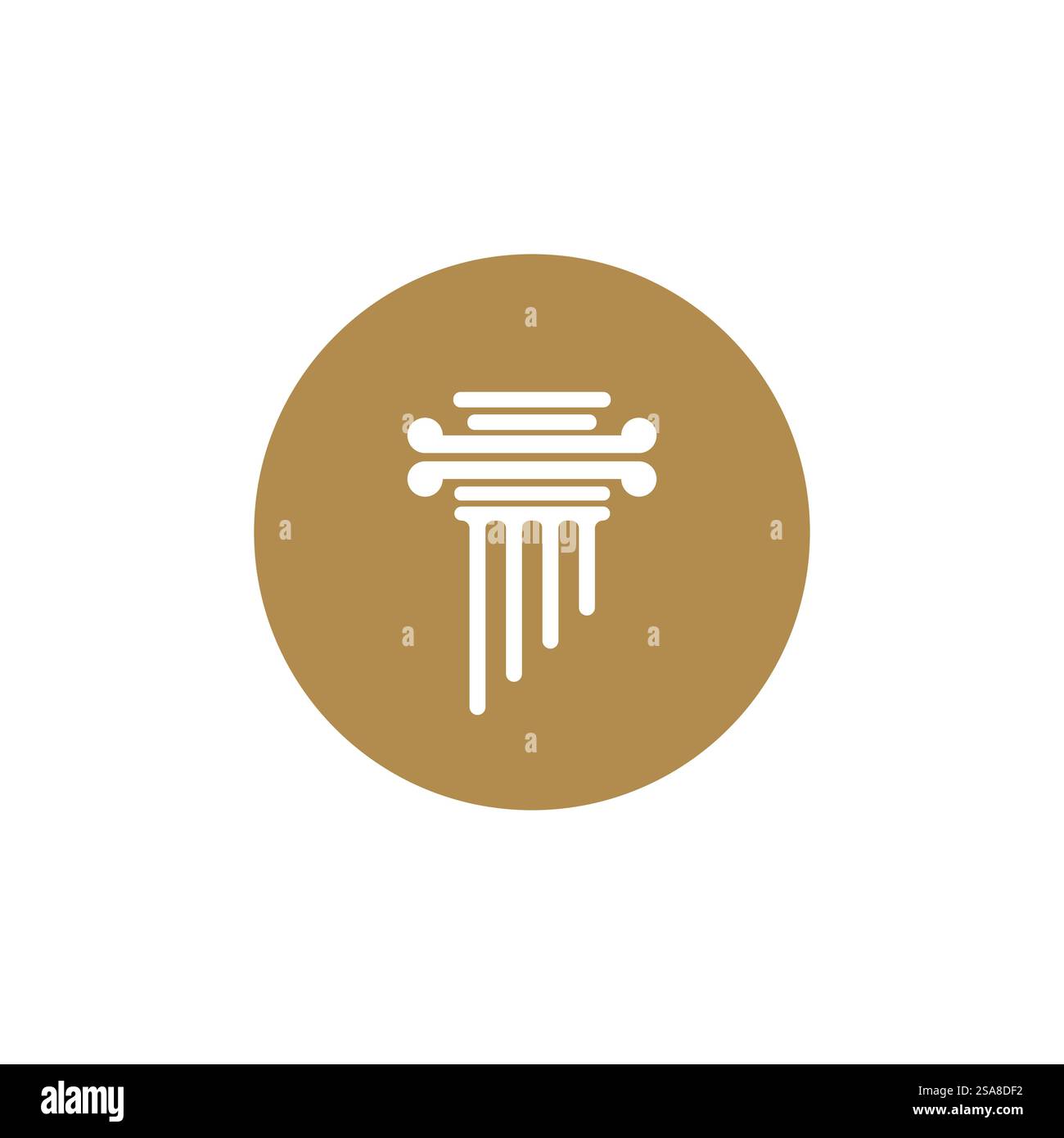 Column logo vector template symbol element design Stock Vector Image ...