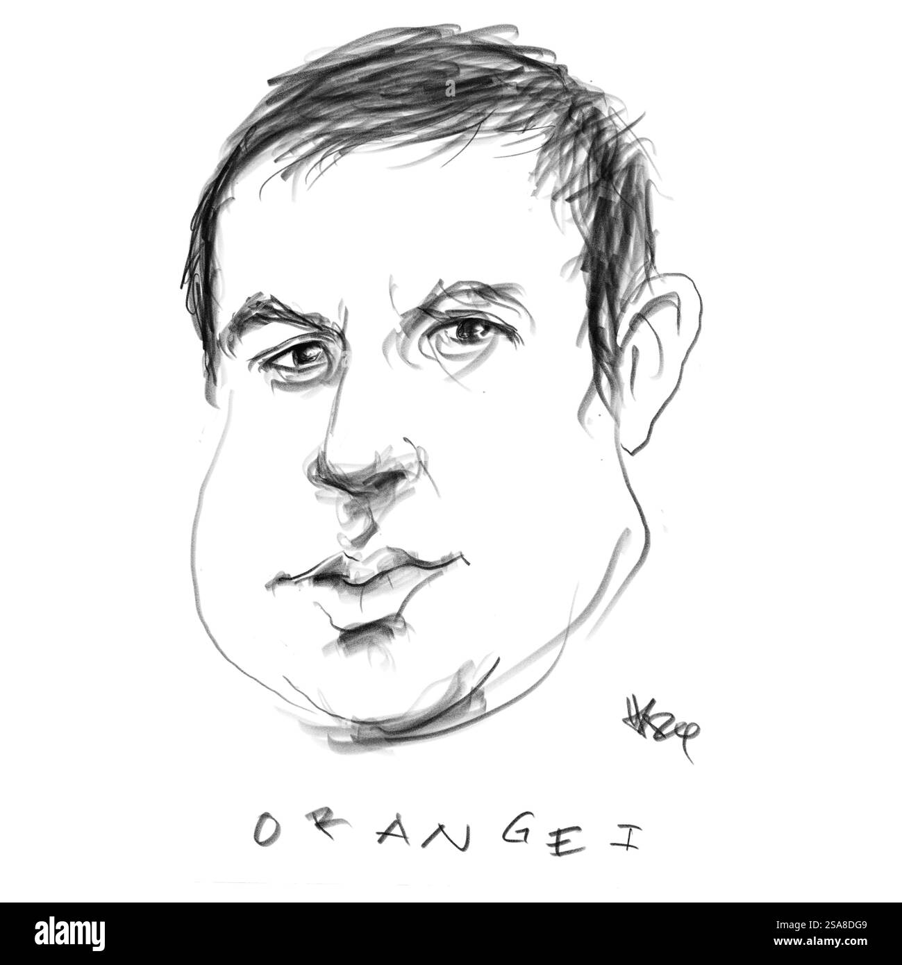 Orange short Black and White Stock Photos & Images - Alamy