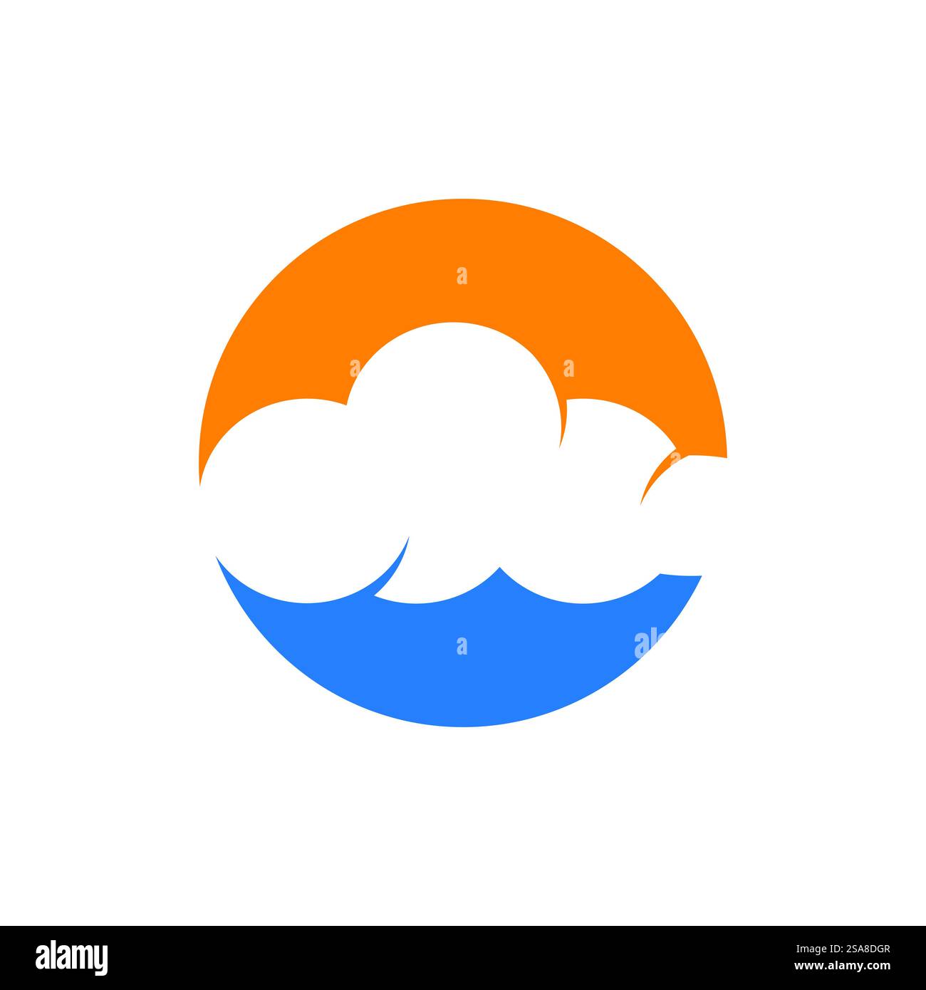 Cloud logo vector template symbol deesign Stock Vector Image & Art - Alamy