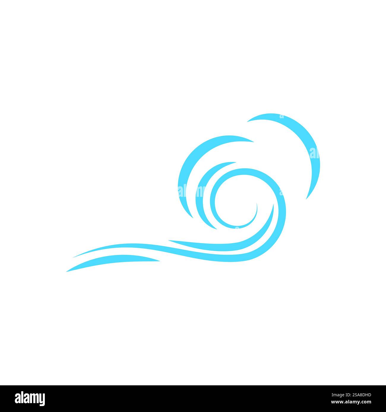 Wind logo vector symbol design Stock Vector Image & Art - Alamy