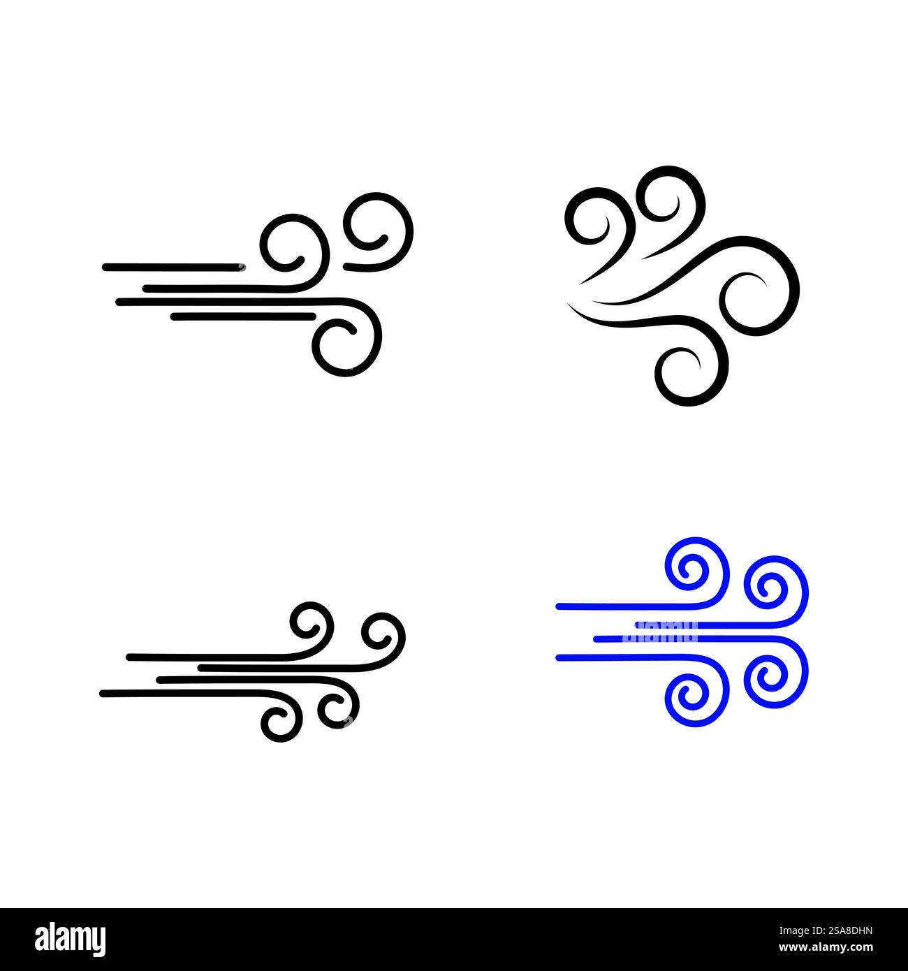 Wind logo vector symbol design Stock Vector Image & Art - Alamy