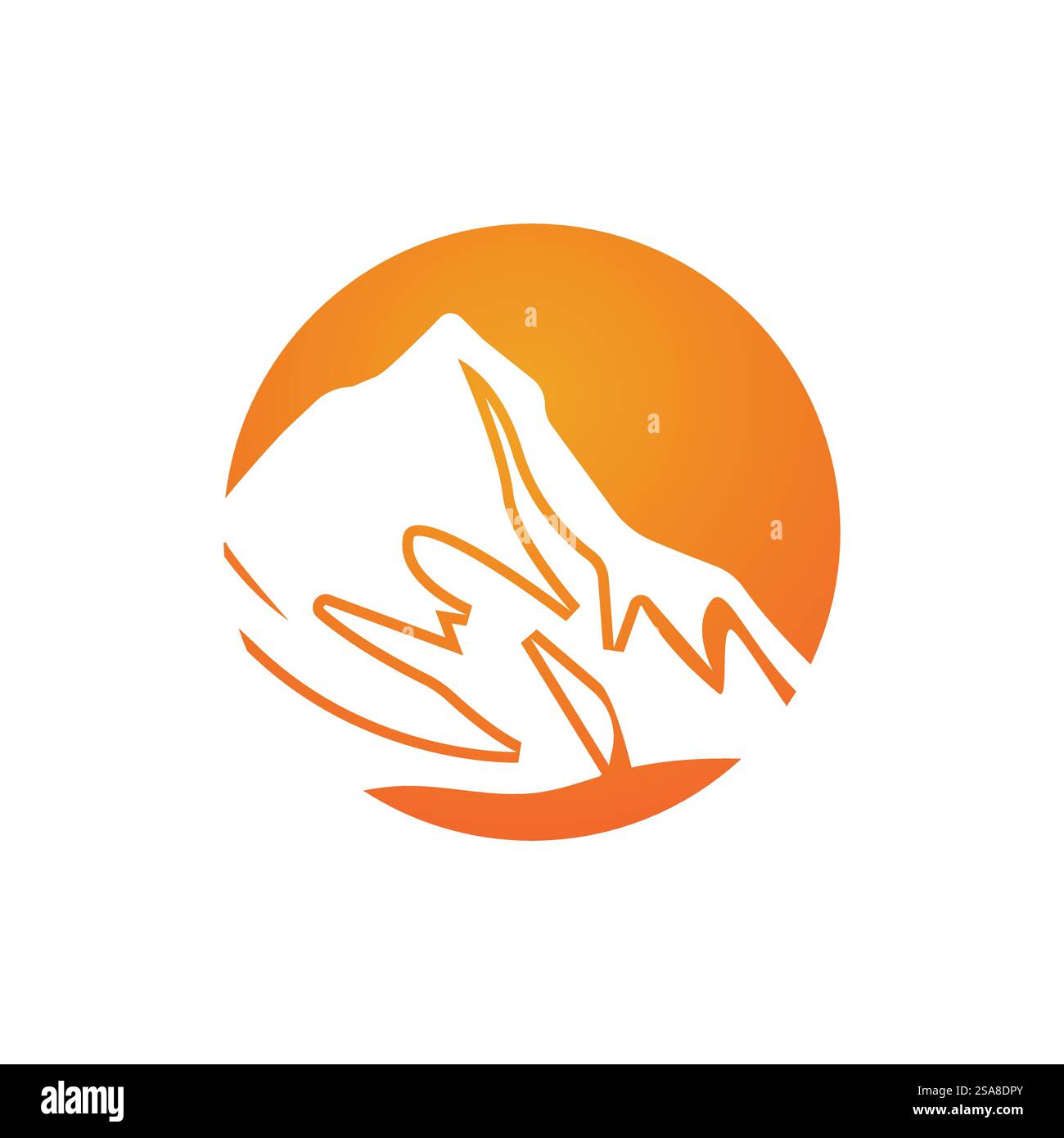 Mountain logo vector template symbol design Stock Vector Image & Art ...