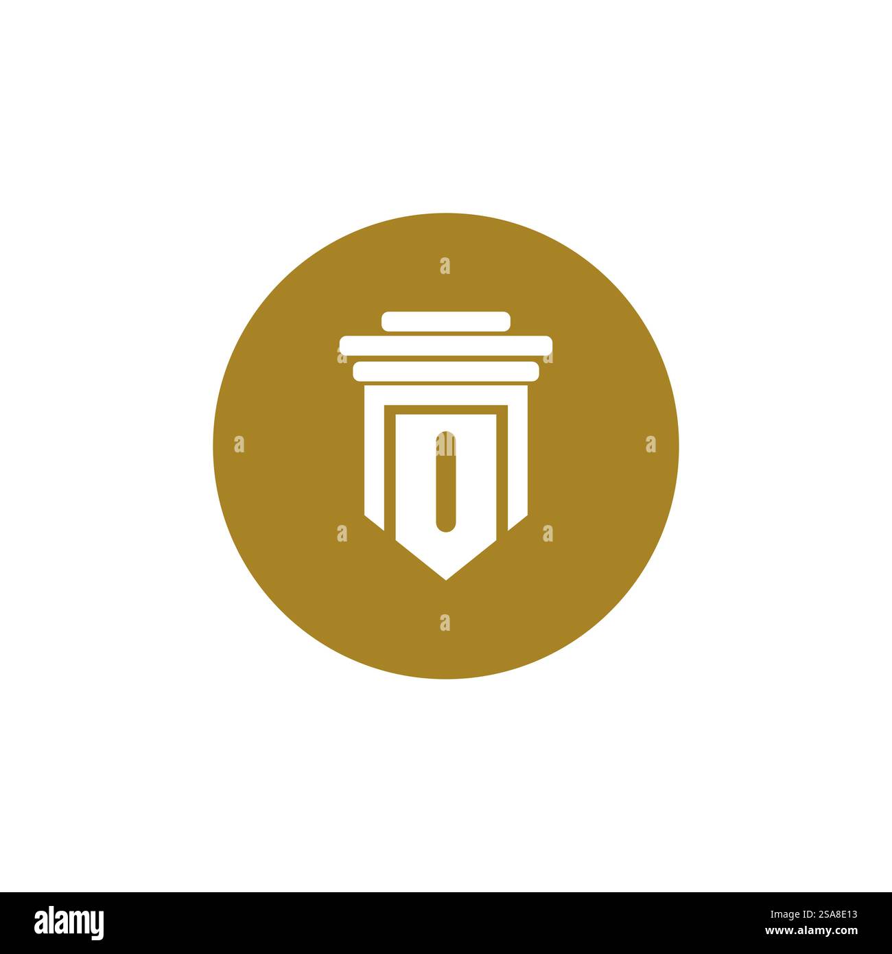 Column logo vector template symbol element design Stock Vector Image ...