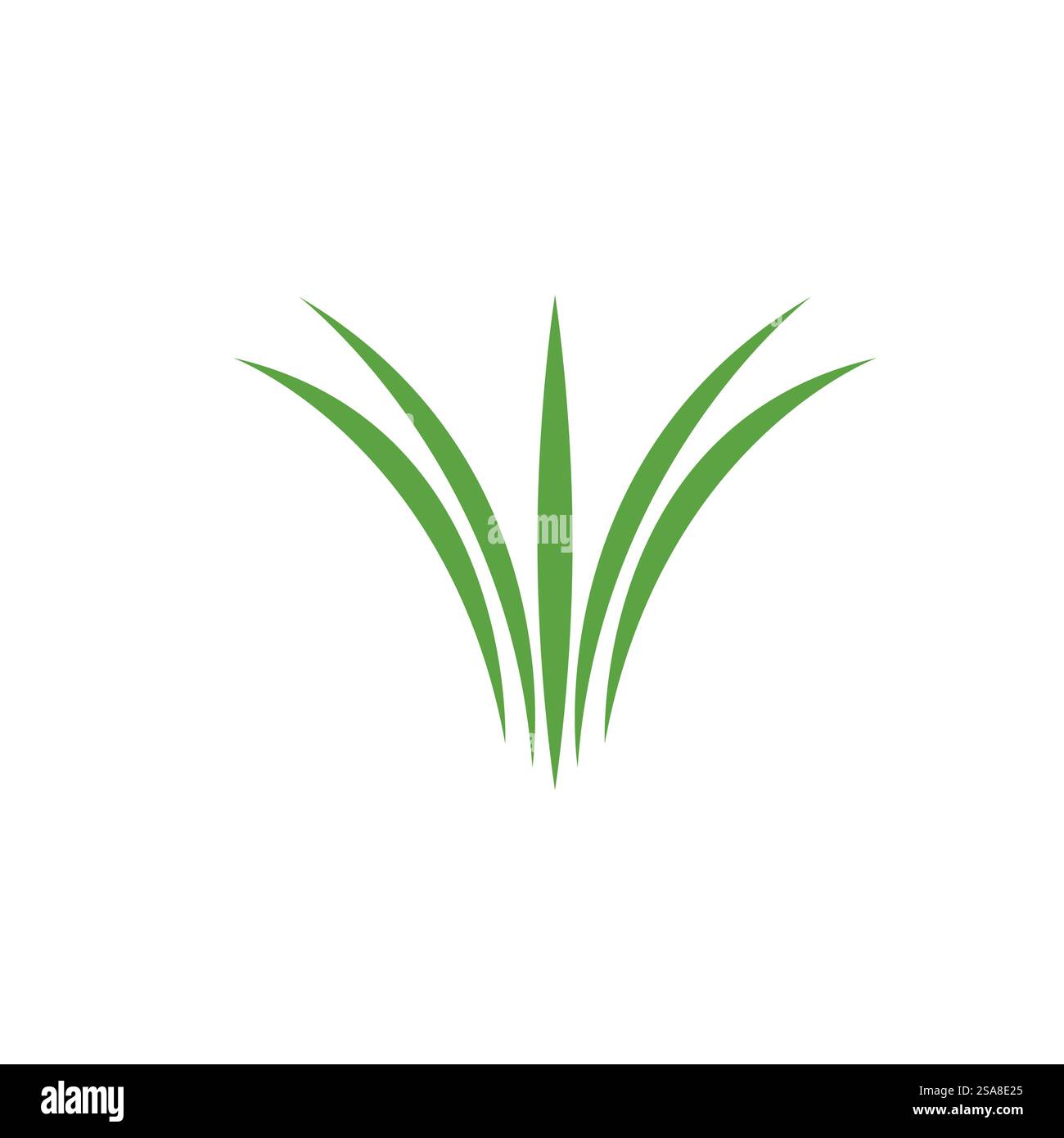 Grass logo vector template element and symbol Stock Vector Image & Art ...