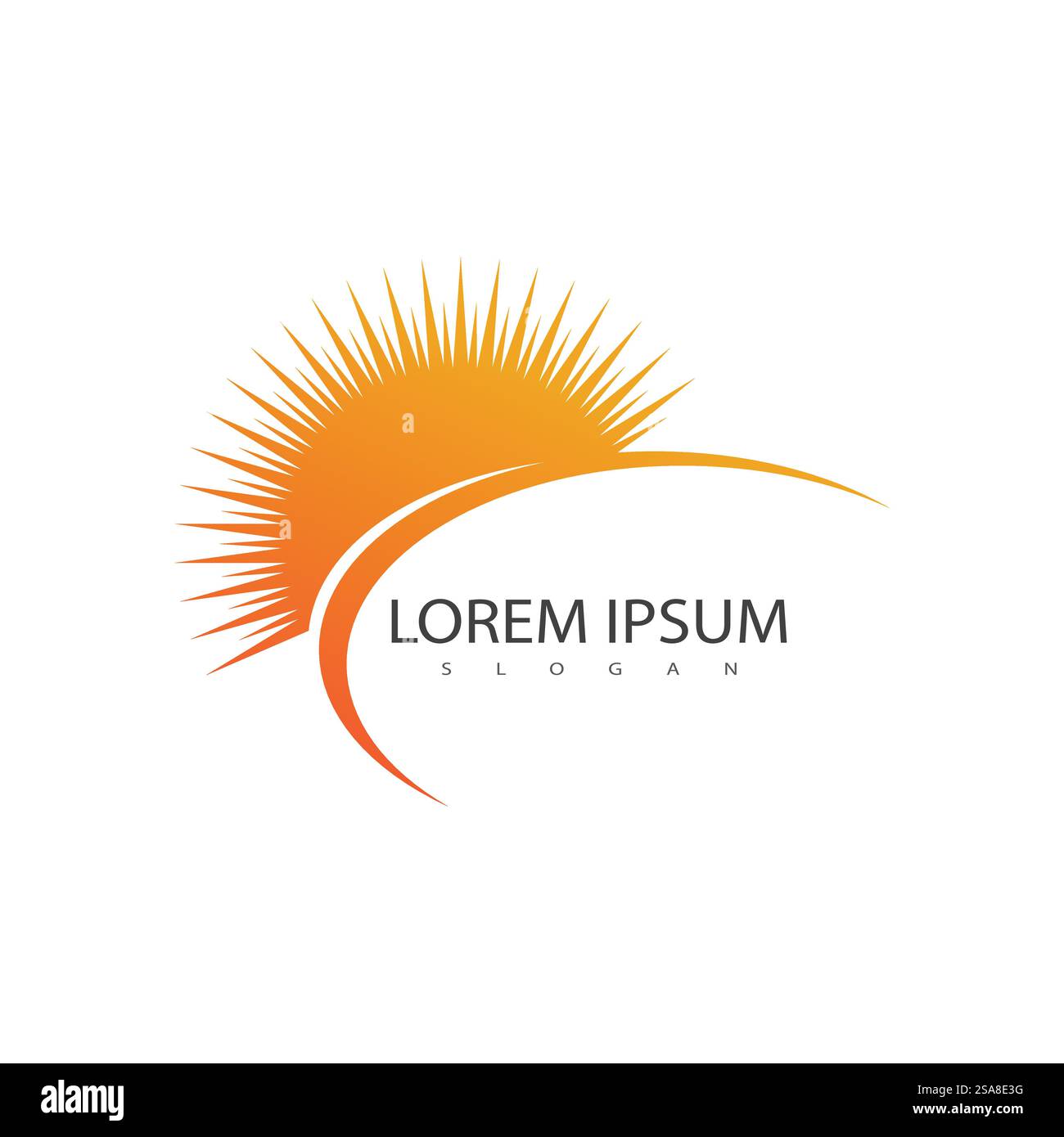Sun logo vector template symbol design Stock Vector Image & Art - Alamy