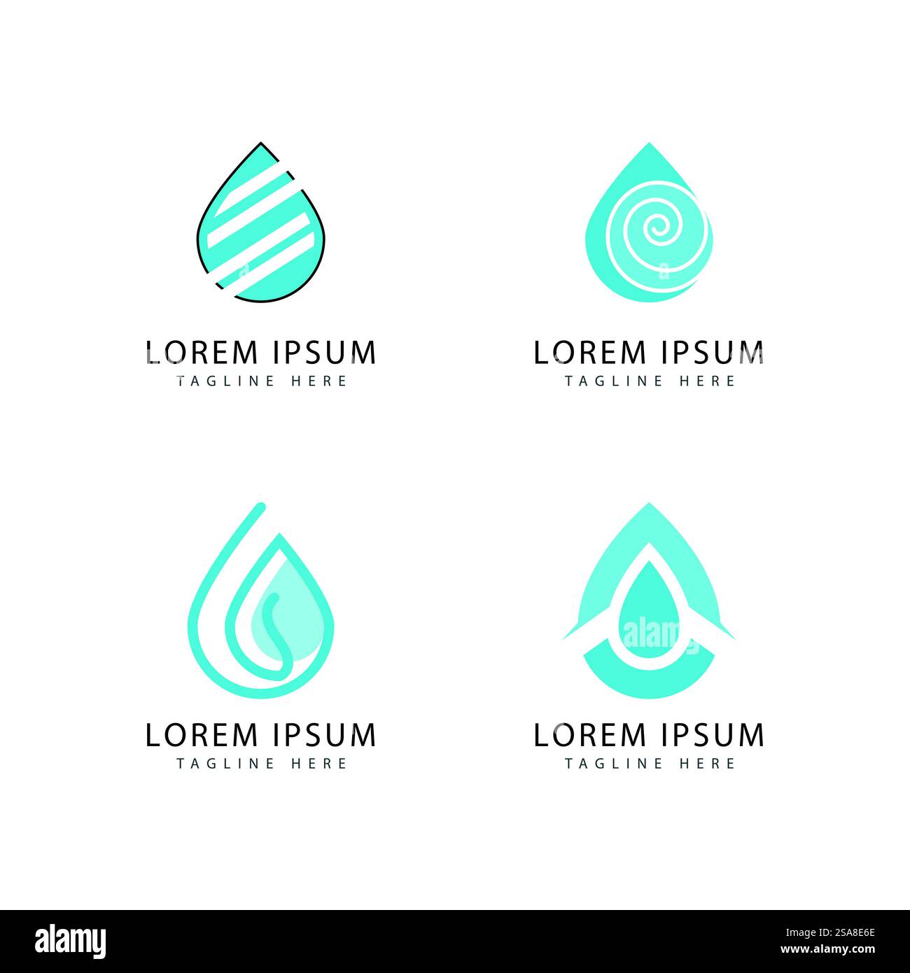 Set no water drop Stock Vector Images - Alamy