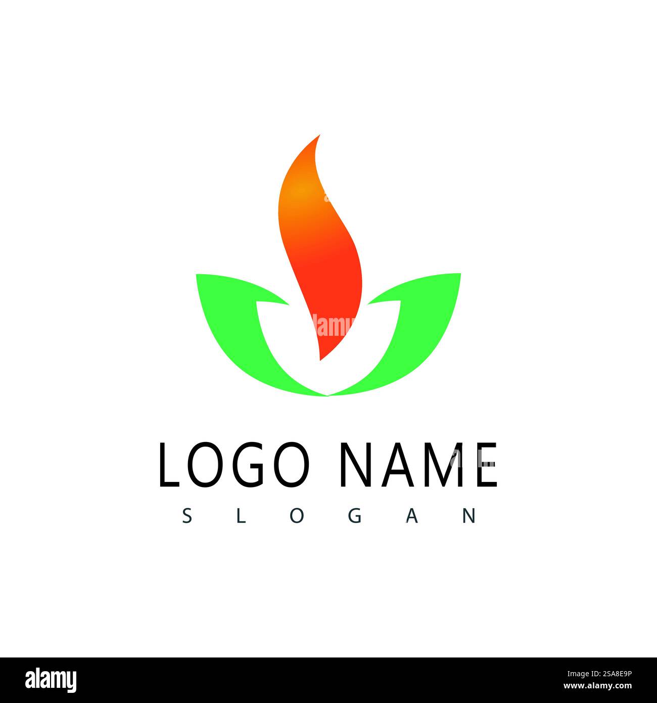 Fire flame vector illustration design template Stock Vector Image & Art ...