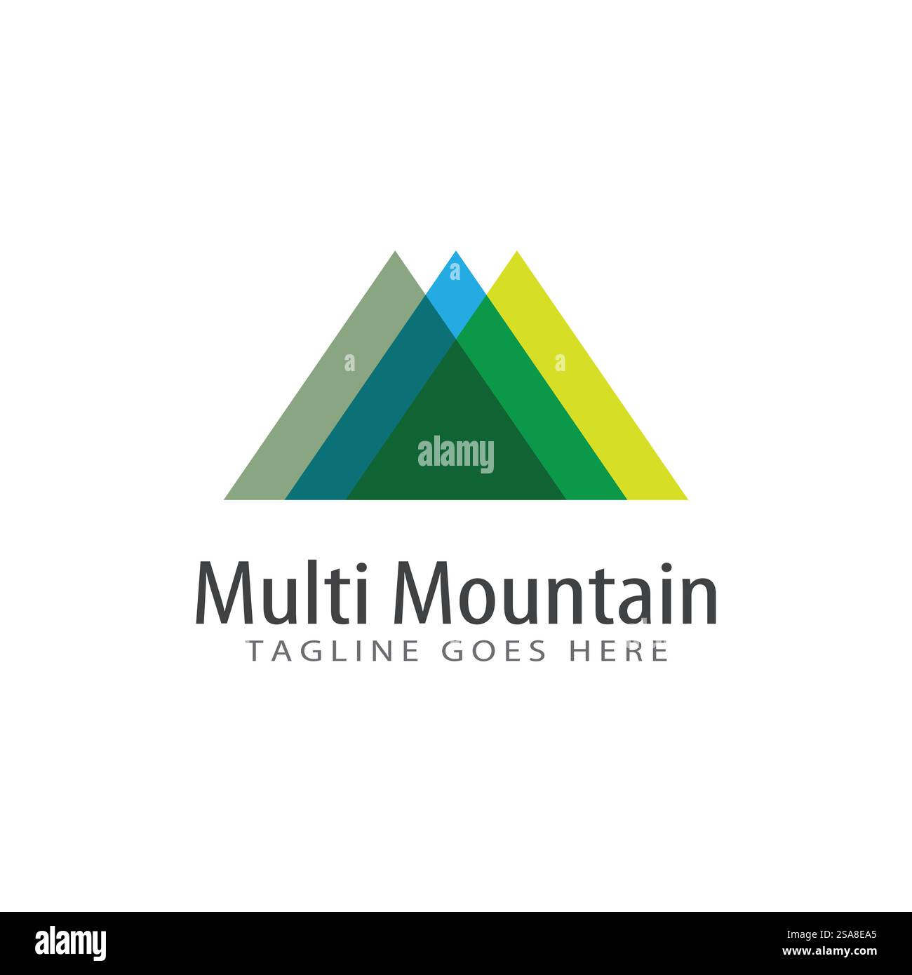 Mountain logo vector template symbol design Stock Vector Image & Art ...
