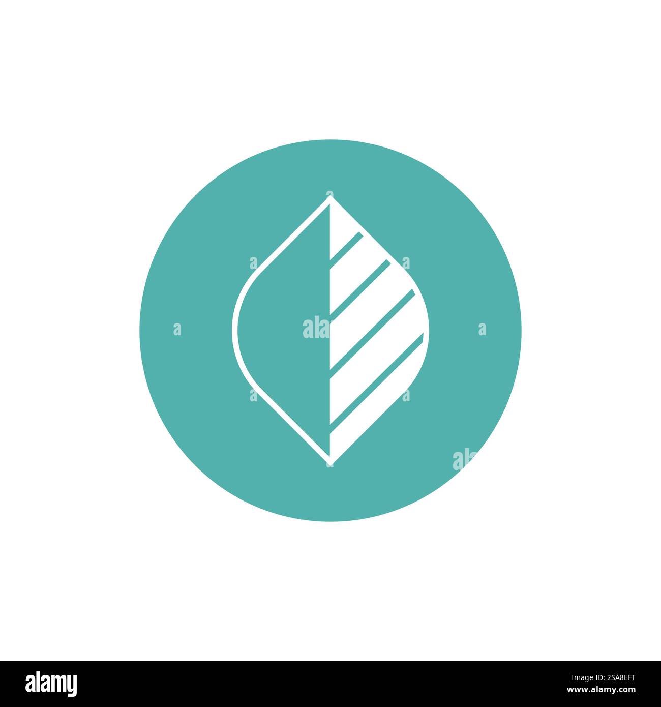 Mint leaf logo vector element template and symbol Stock Vector Image ...