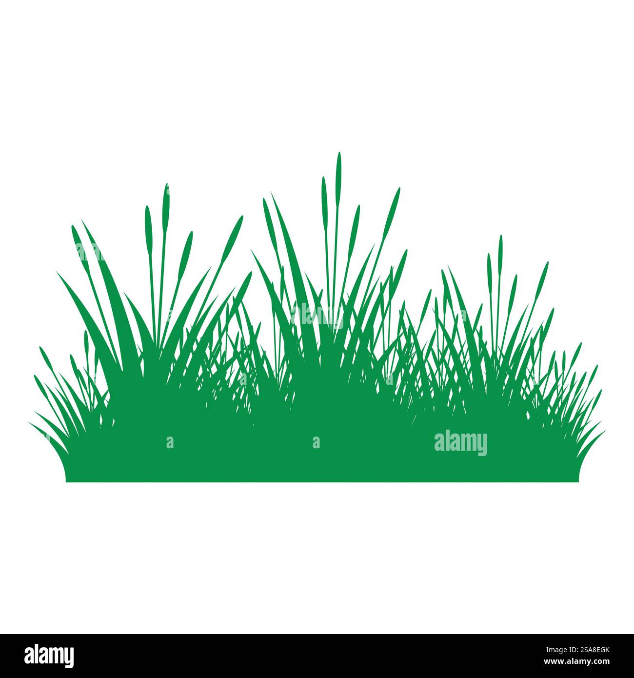Grass logo vector template element and symbol Stock Vector Image & Art ...