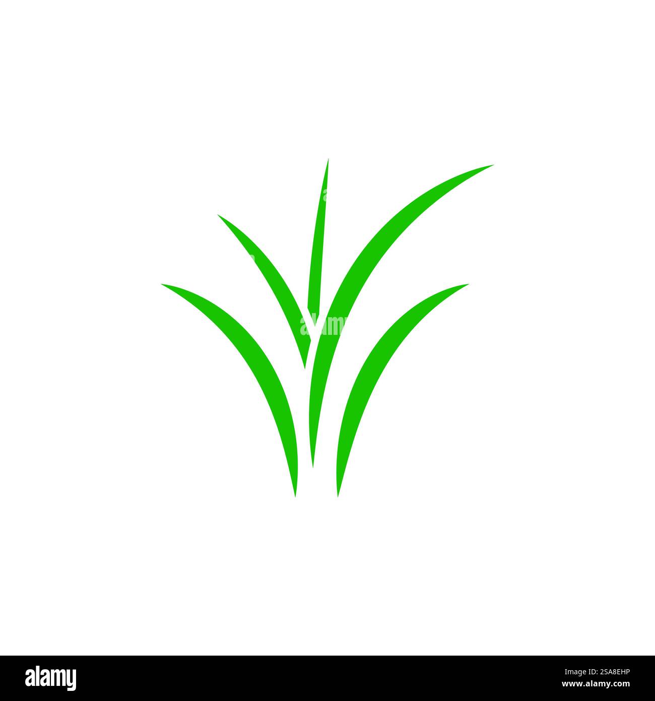 Grass logo vector template element and symbol Stock Vector Image & Art ...