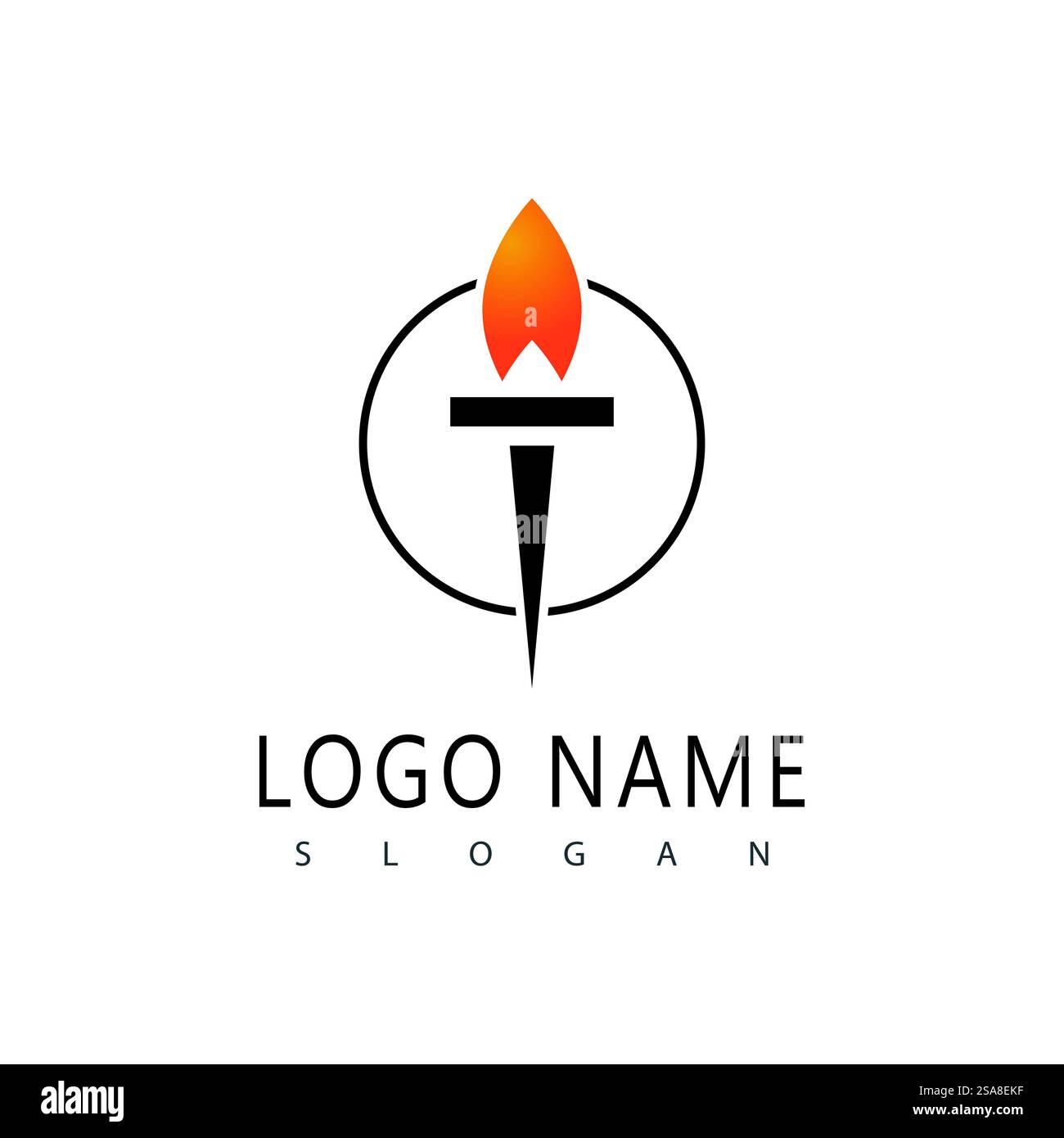 Fire Flame Vector Illustration Design Template Stock Vector Image And Art