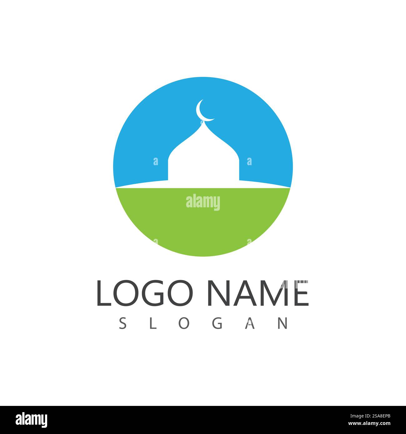 Islamic greeting card allah Cut Out Stock Images & Pictures - Alamy