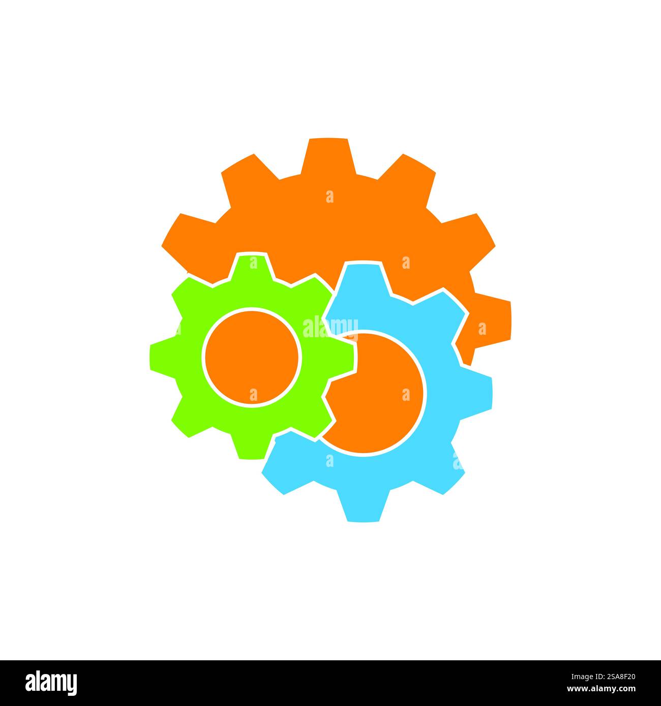 Gear logo vector template symbol design Stock Vector Image & Art - Alamy