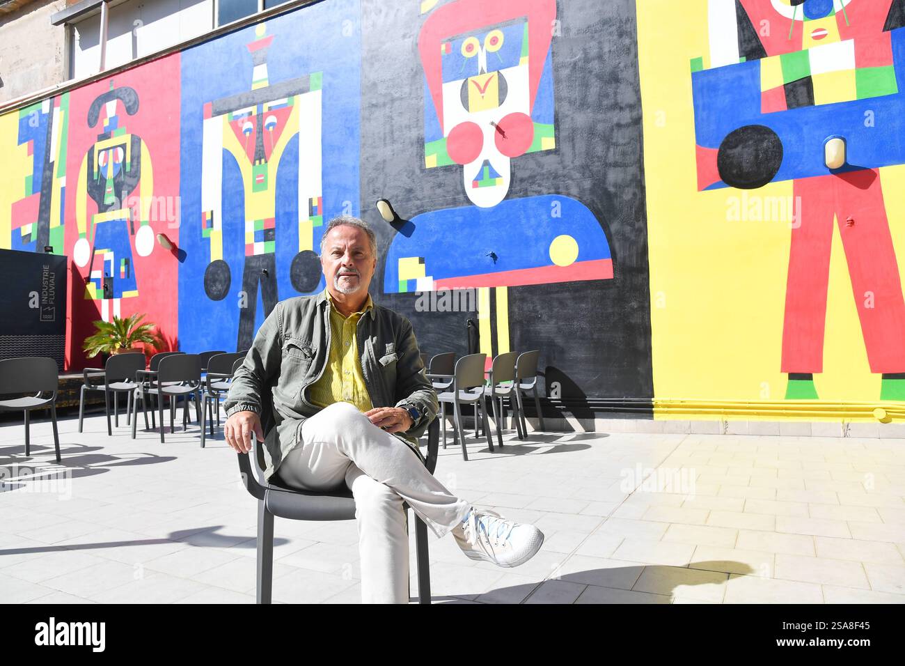 Rome, Italy. 29th Jan, 2025. Rome: Riccardo Bocchini set designer. In ...