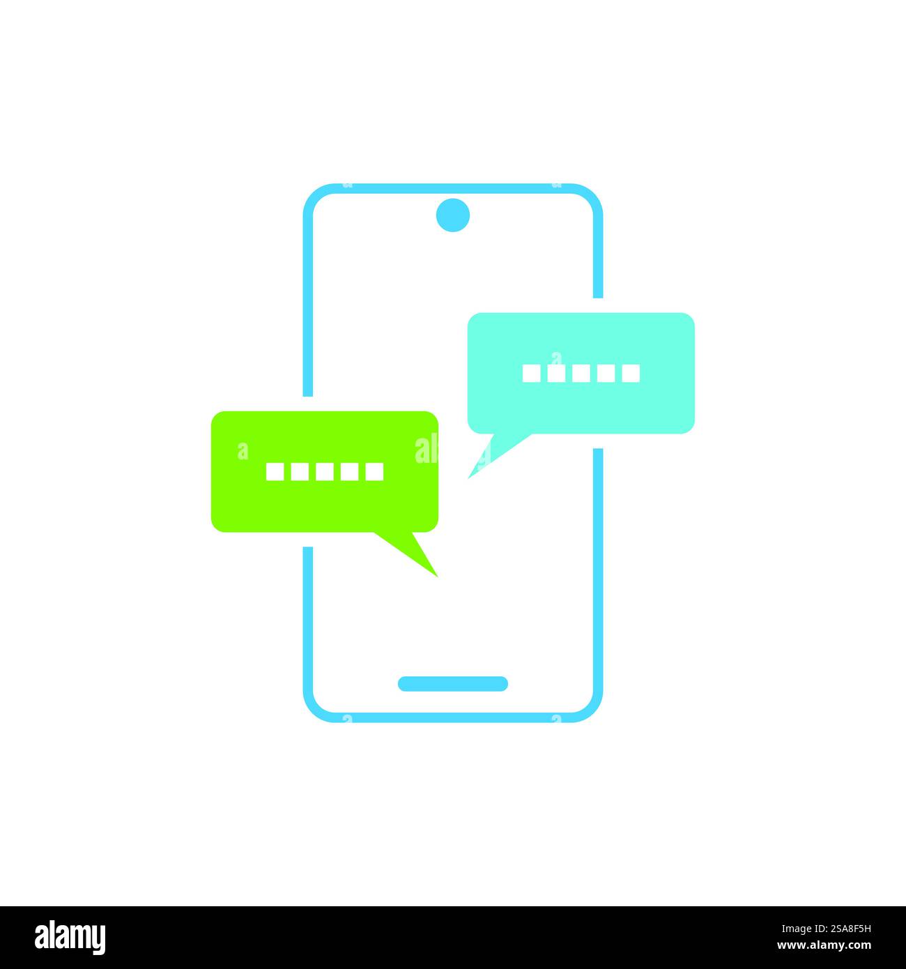 Chat talk pixel perfect logo vector symbol Stock Vector Image & Art - Alamy