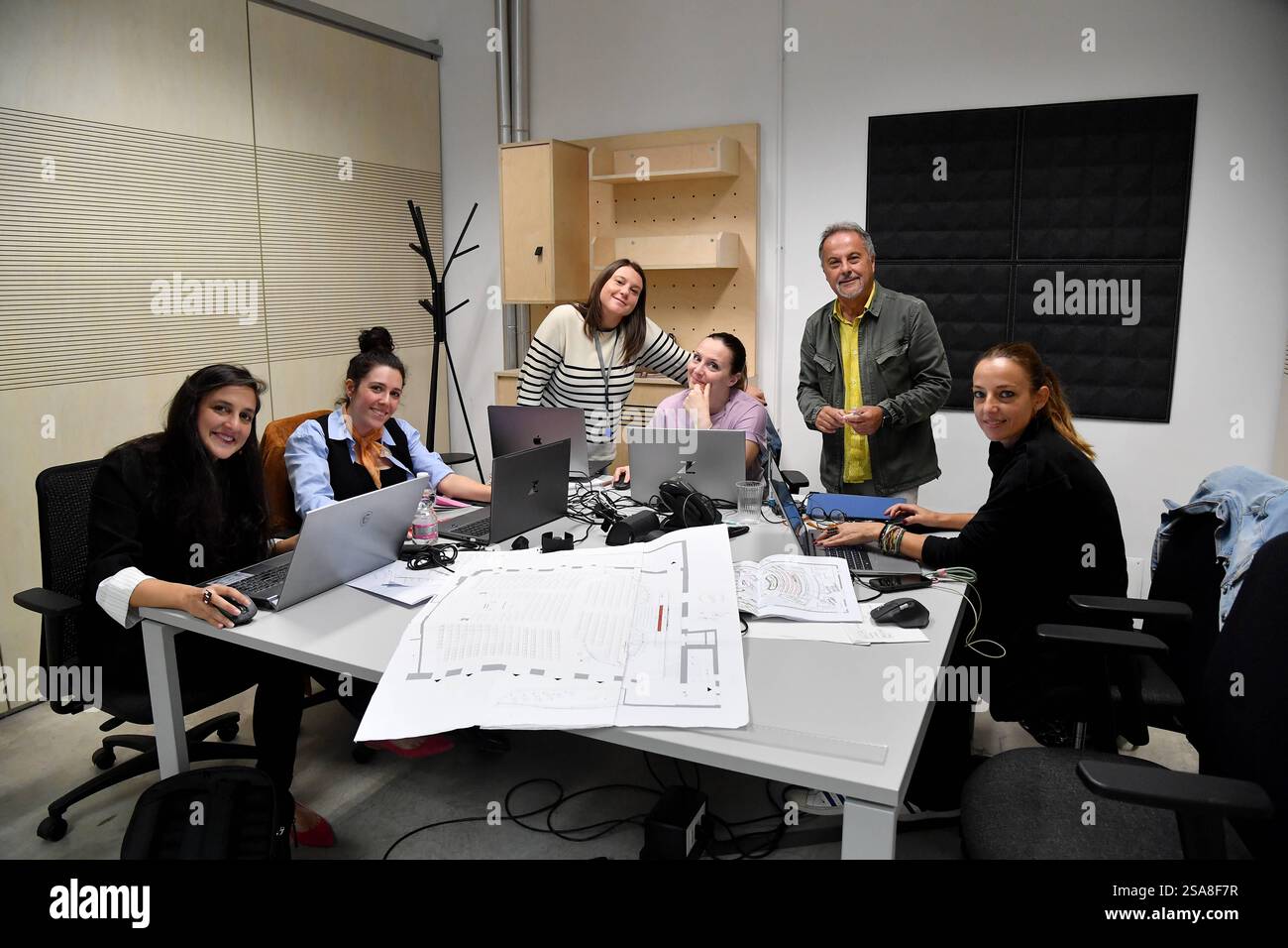 Rome, Italy. 29th Jan, 2025. Rome: Riccardo Bocchini set designer. In ...