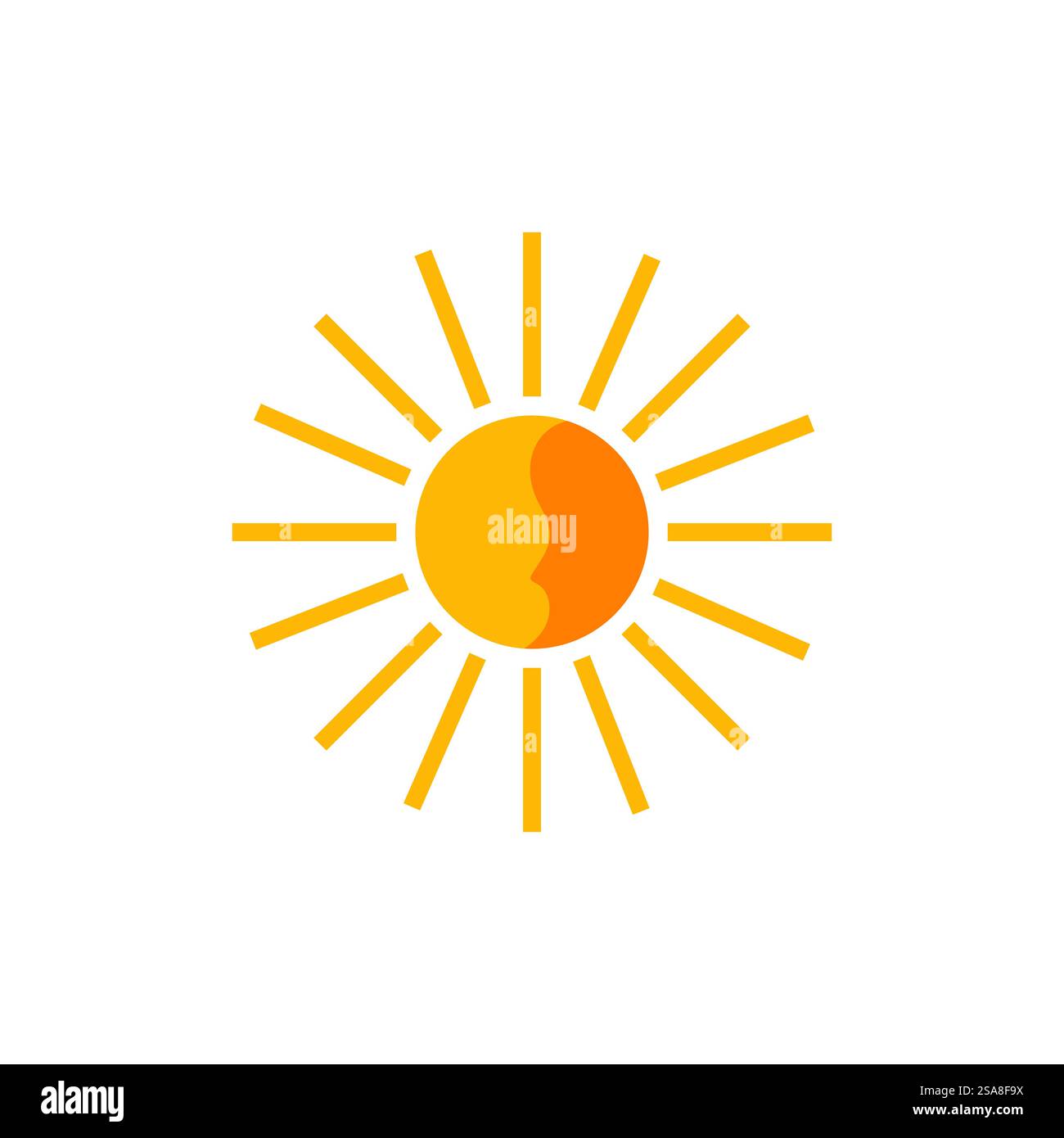 Sun logo vector template symbol design Stock Vector Image & Art - Alamy