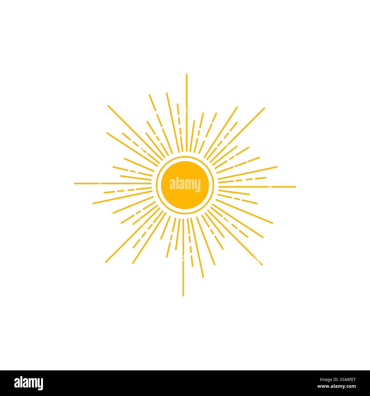 Sun logo vector template symbol design Stock Vector Image & Art - Alamy